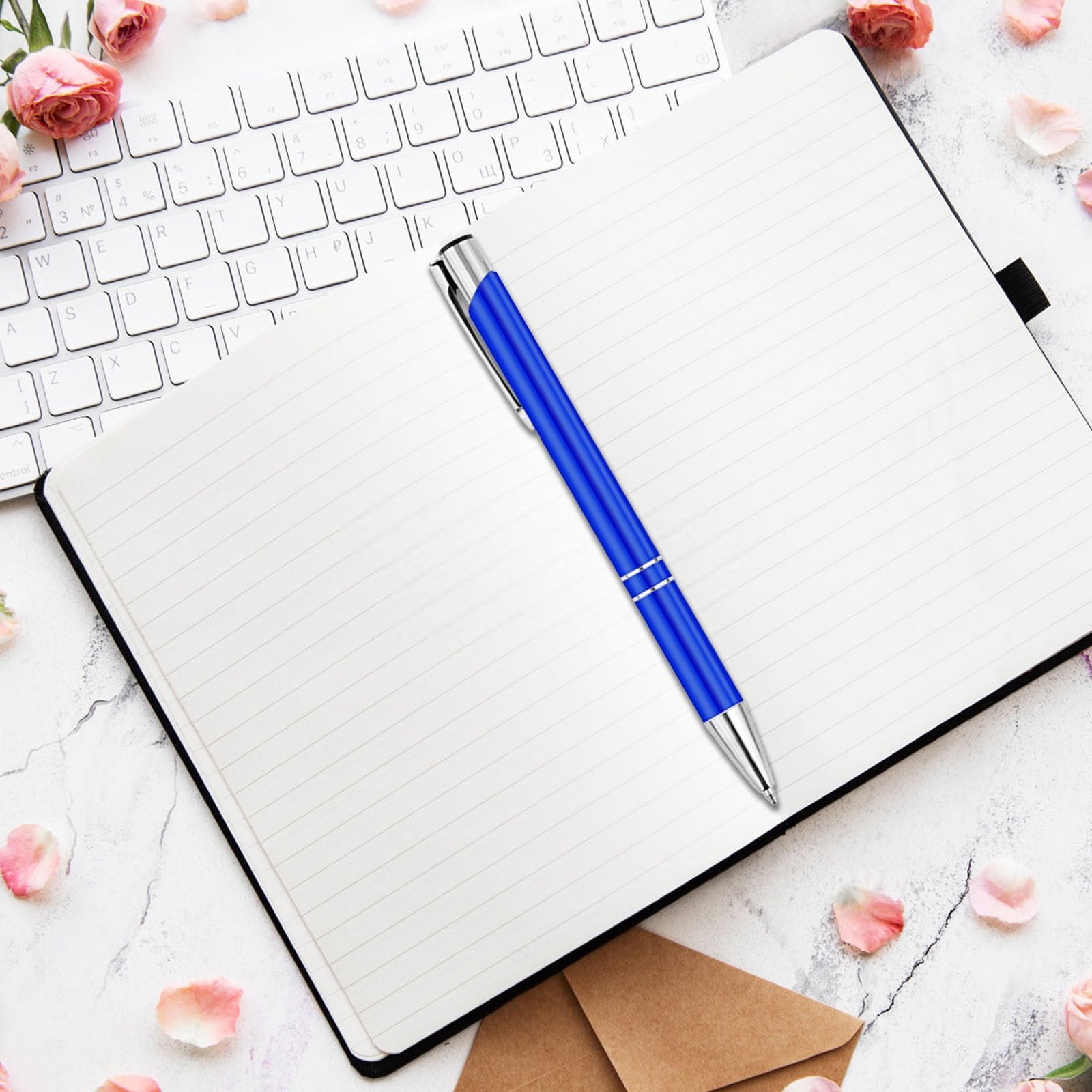 Ballpoint Pens Portable Black Metal Telescopic Ballpoint Pen Suitable ...