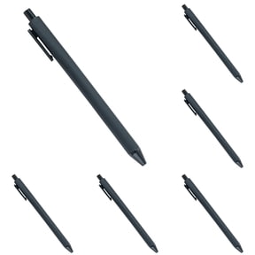 Luxury Retractable Ballpoint Pen Titanium Alloy Blank Ink 0.5mm Point ...