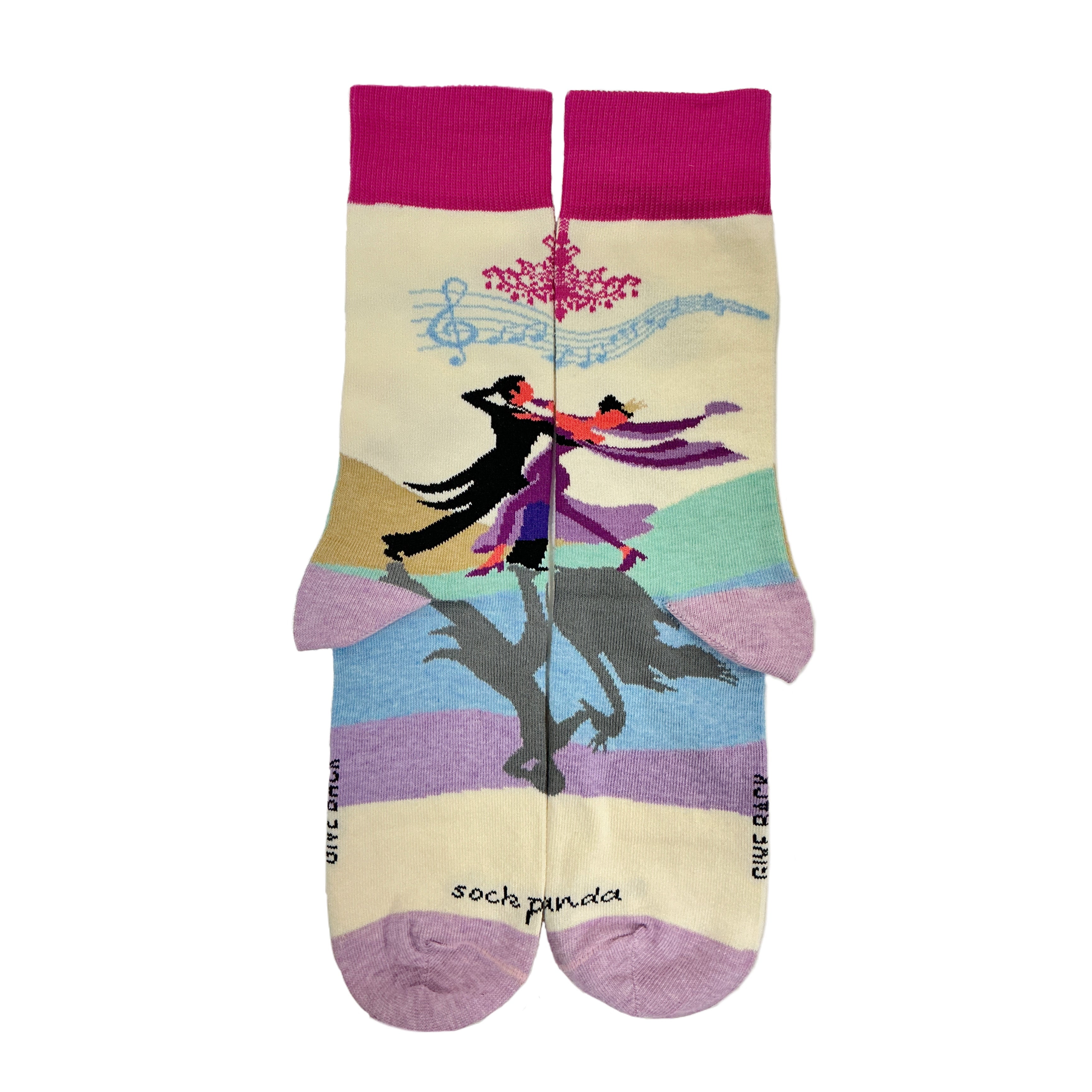 Ballroom Dancers Socks from the Sock Panda (Adult Medium) - Walmart.com