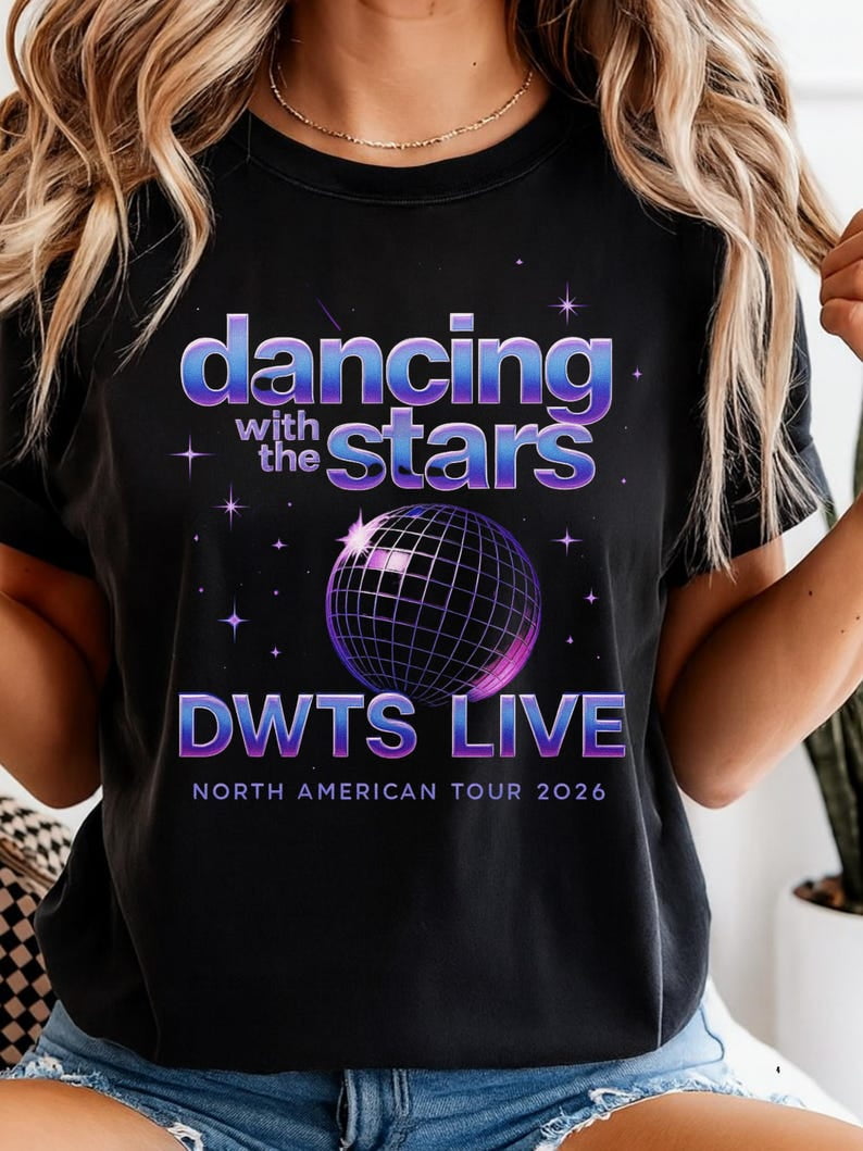 Ballroom Dancing Tour 2026 Sweatshirt | Retro Disco Ball Dance Show ...