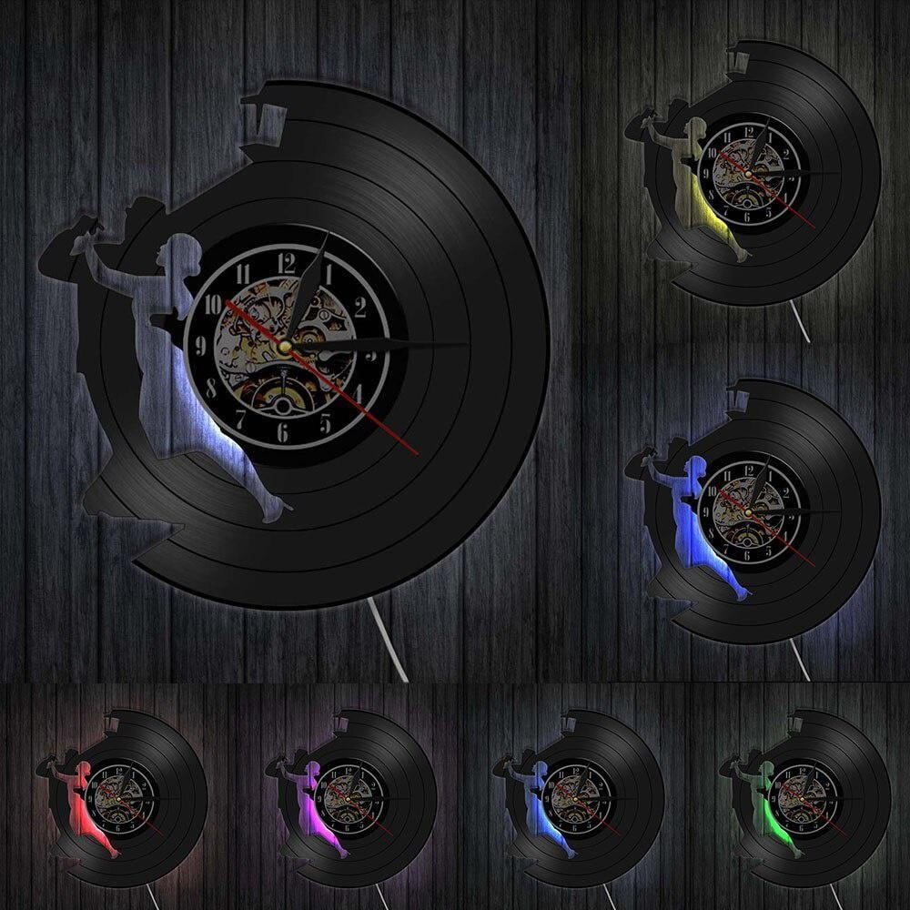 Ballroom Dancing Wall Art Wall Clock Waltz Vinyl Record Wall Clock ...