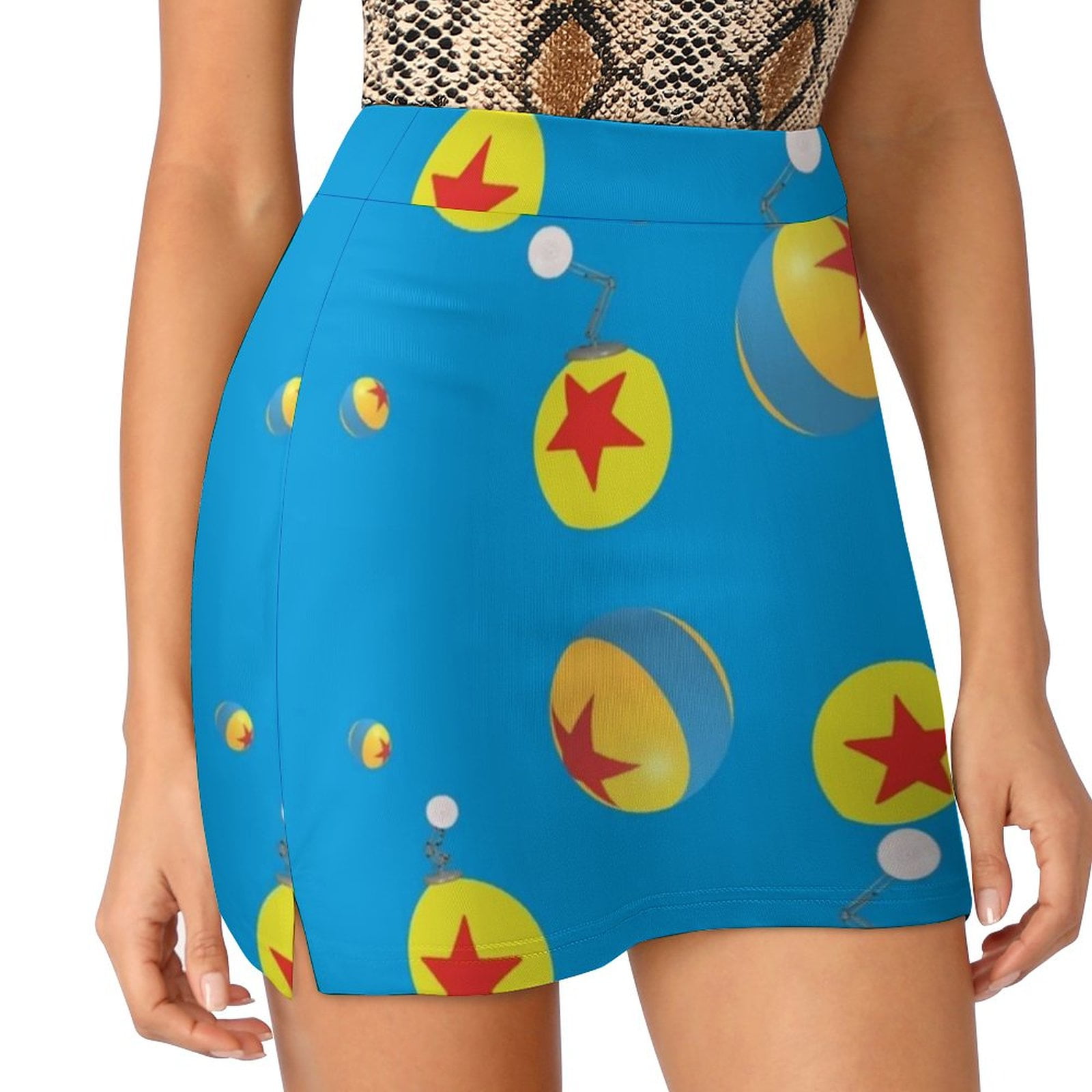 Balls And Lamps! Women's skirt Aesthetic skirts New Fashion Short ...