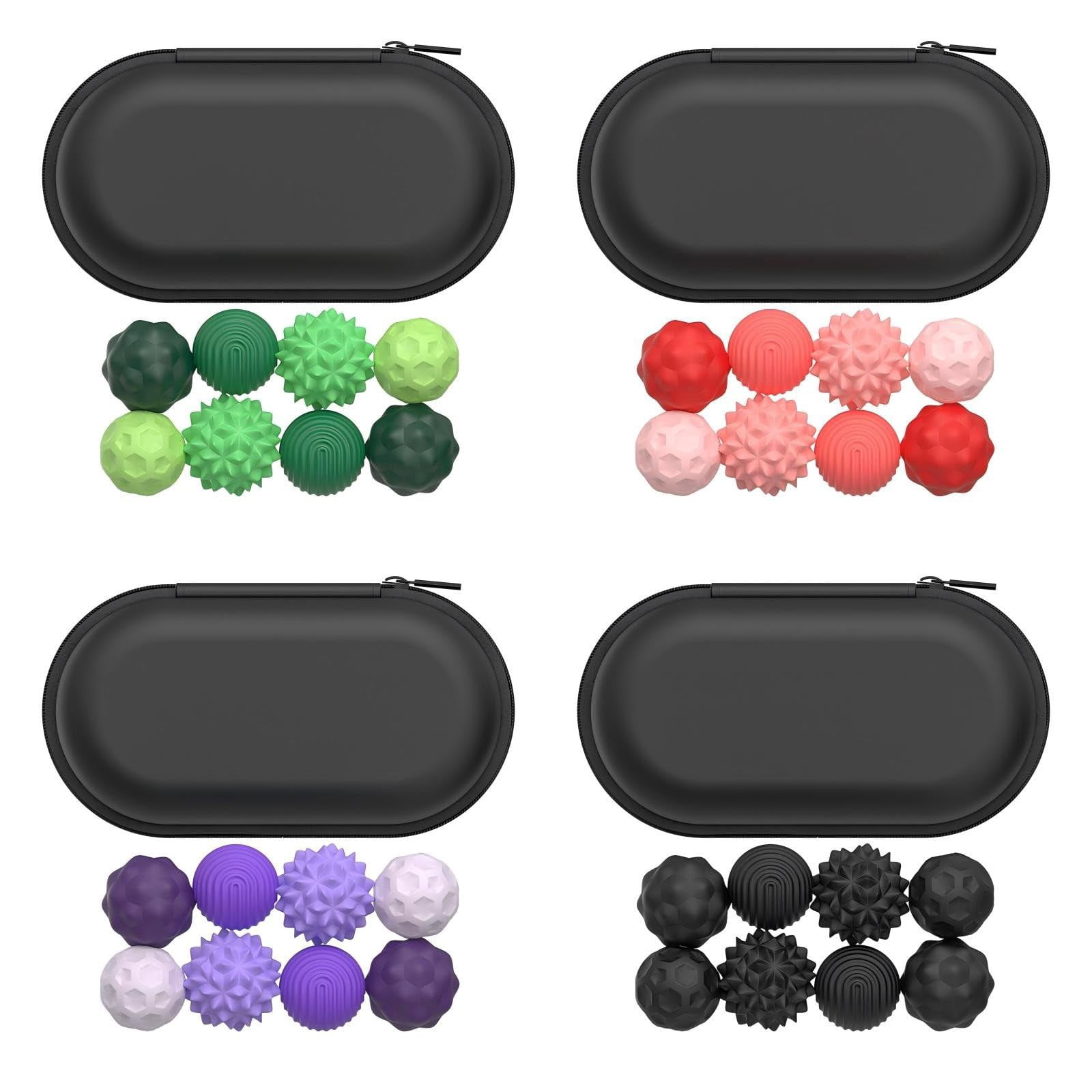 Balls with Silicone Shell Fidget Toy for Adults Teens Large Texture ...