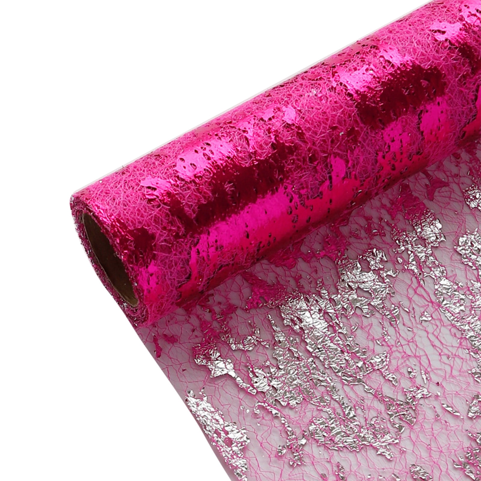 BallsFHK 18.9x177 Inch Sequin Glitter Lightening Foil Table Runner ...