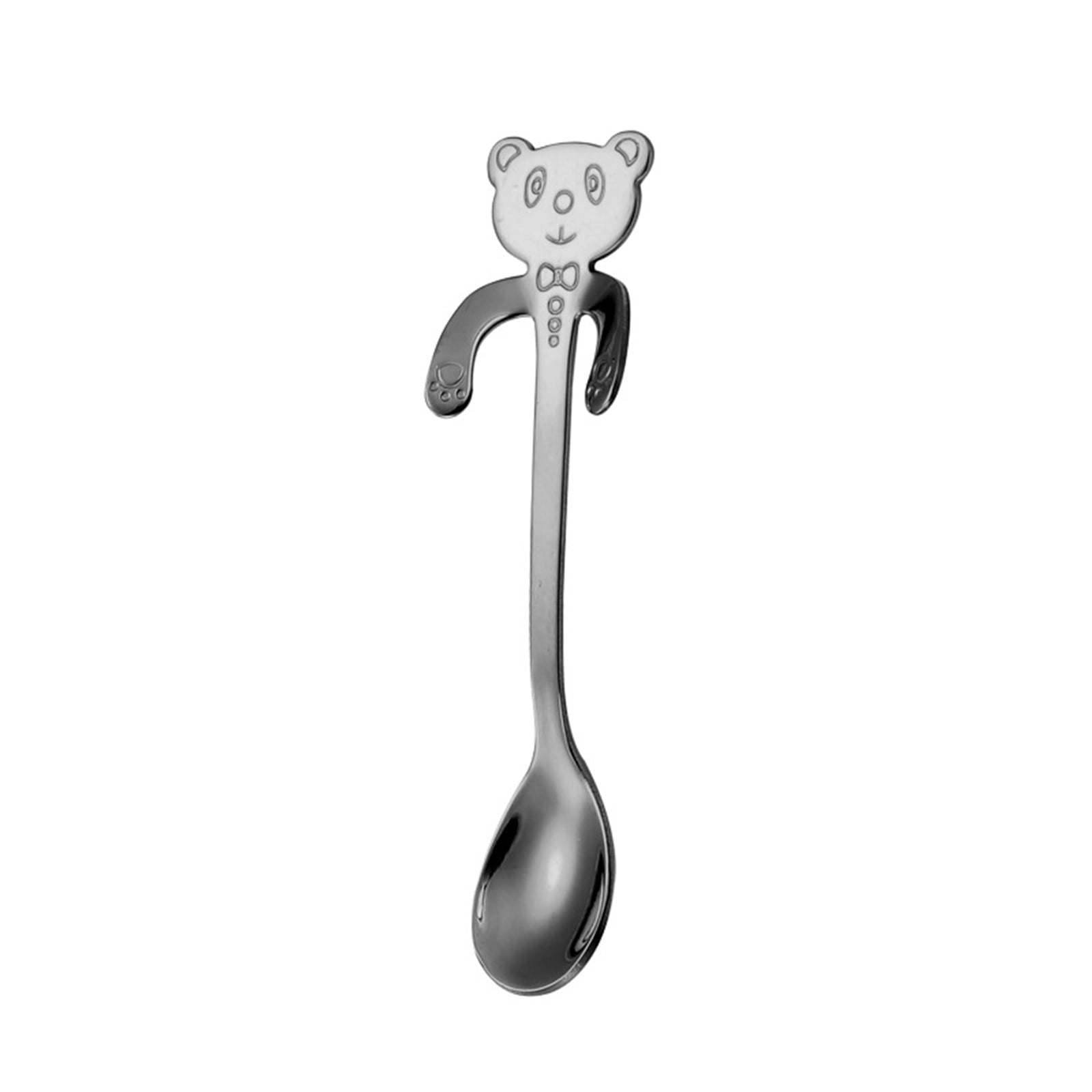BallsFHK 304 Stainless Steel Wall-mounted Bear Spoon Coffee Hanging Cup ...