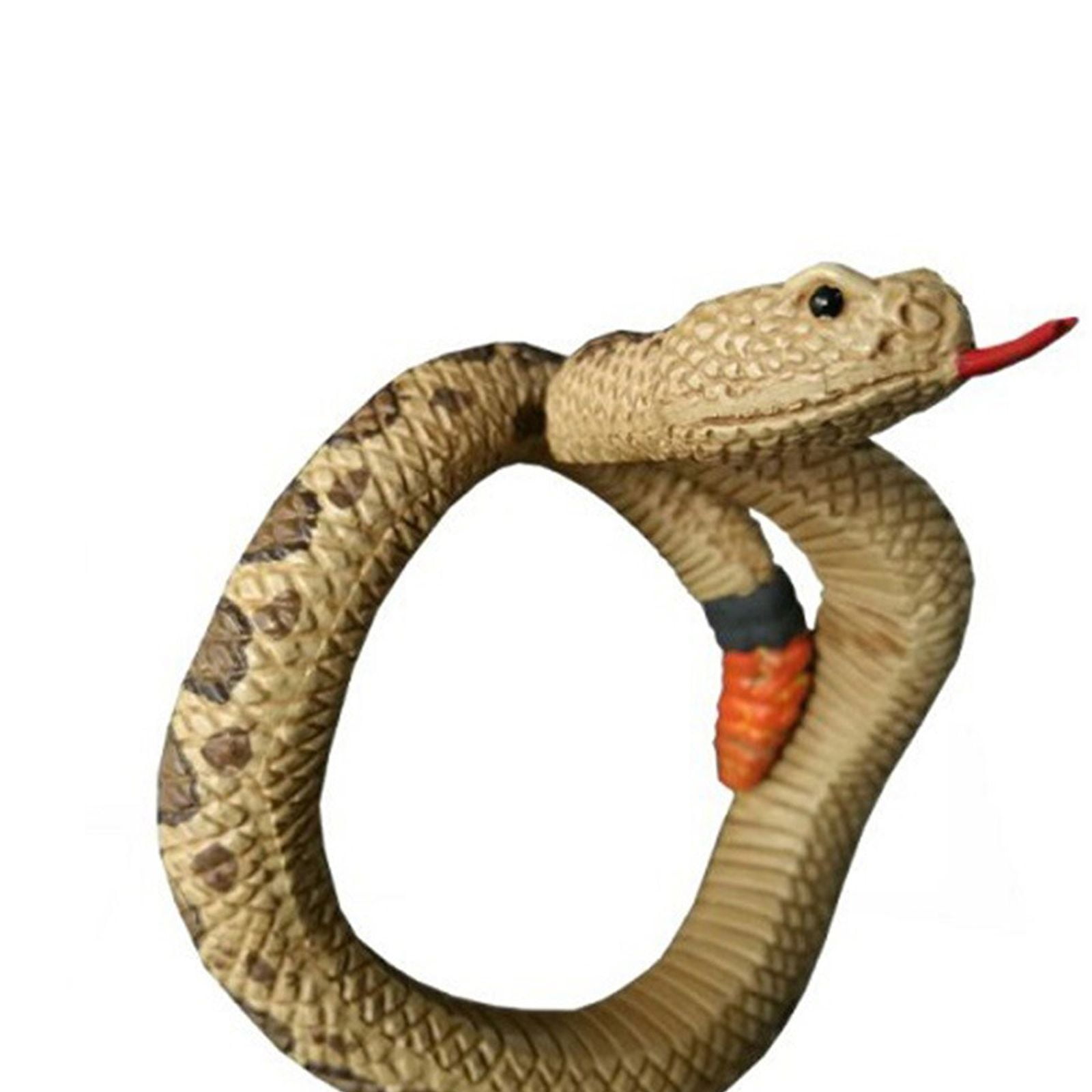 BallsFHK 7Pieces Toy Snake Bracelet PVC Simulation Snake Wrist Band ...