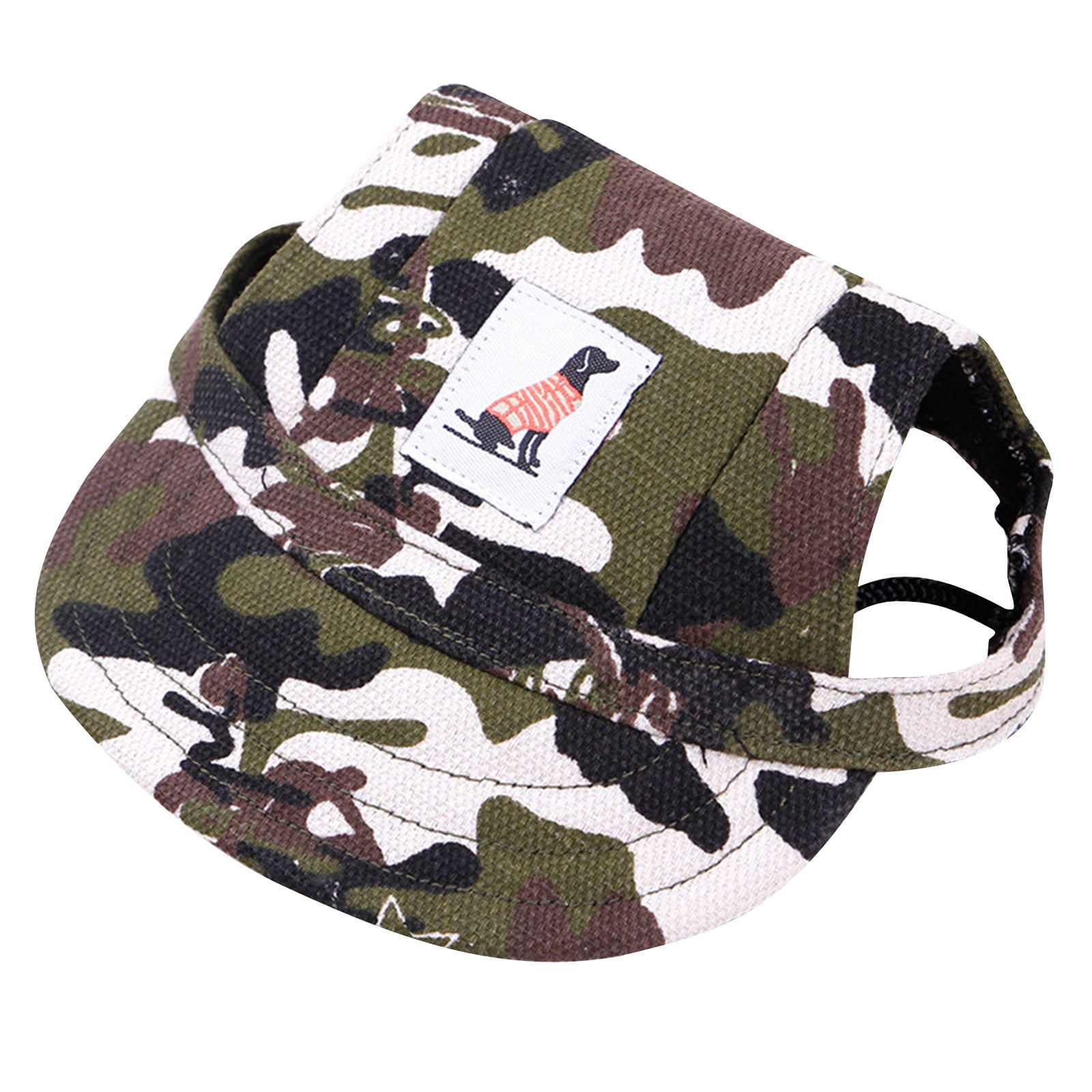 BallsFHK Dog Baseball Cap Outdoor Pet Sun Hat Summer Canvas Visor Puppy ...