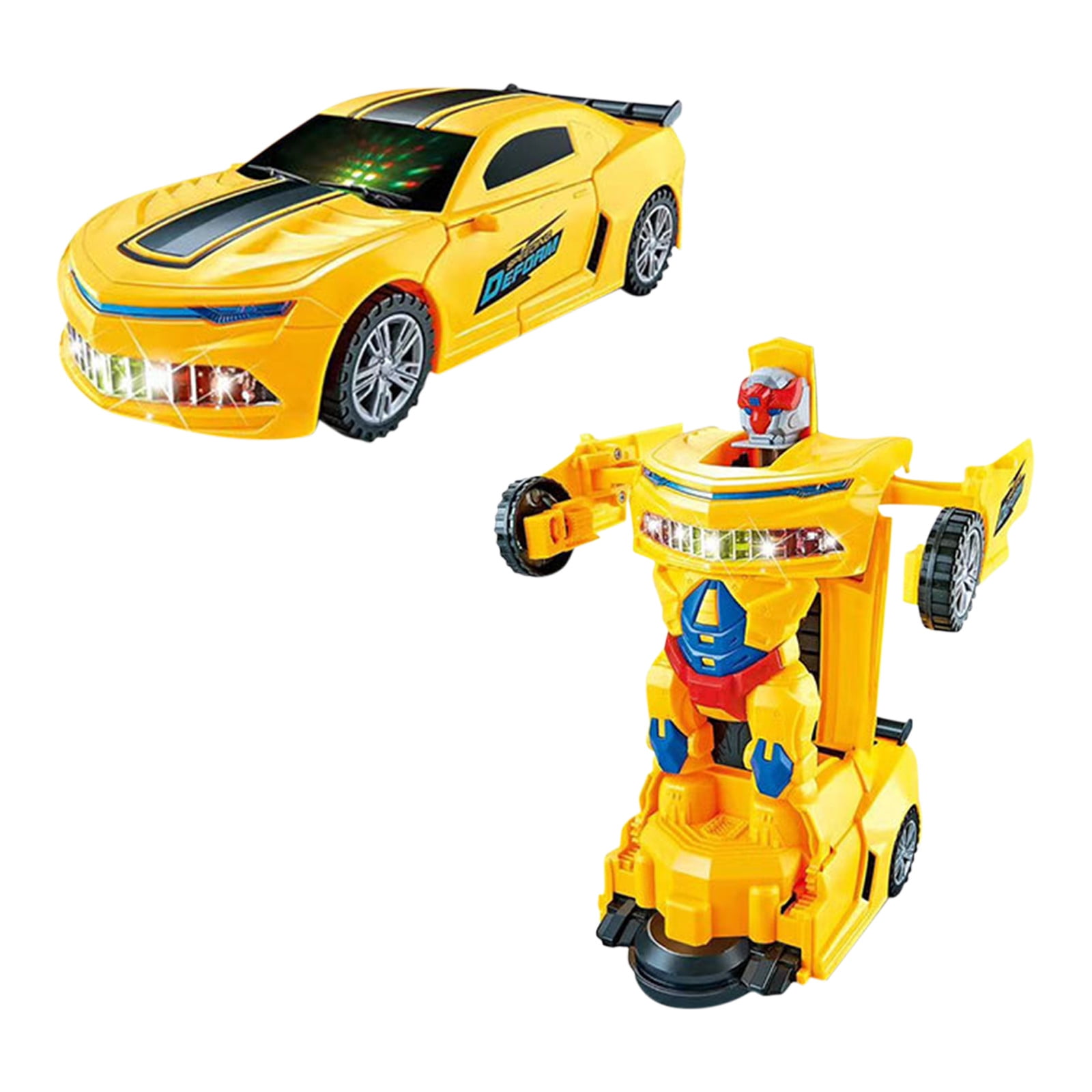 BallsFHK Electric Universal Deformation Toy Car, Magnetic Transform ...