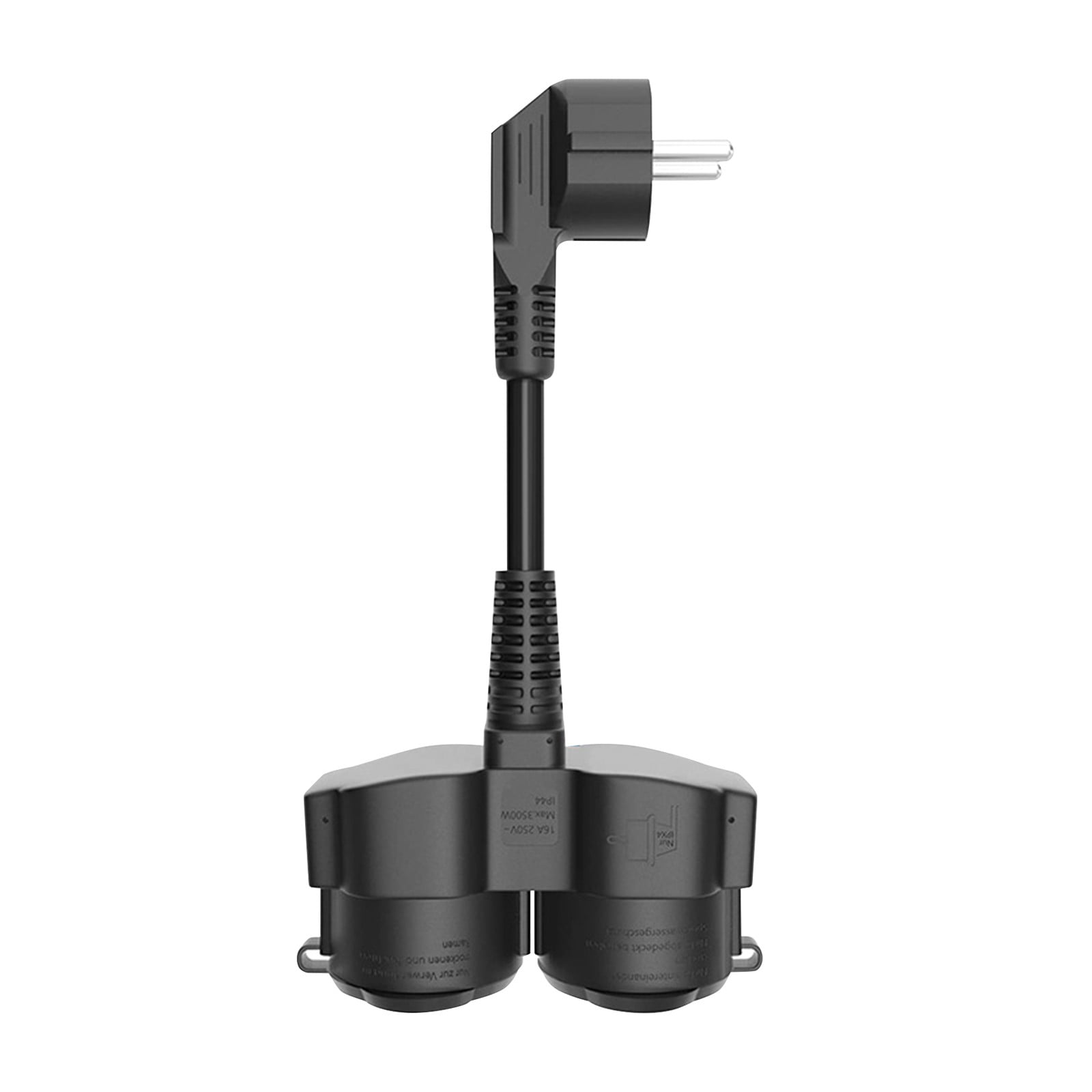 BallsFHK European Standard Two Head Socket Extension Cord VDE ...