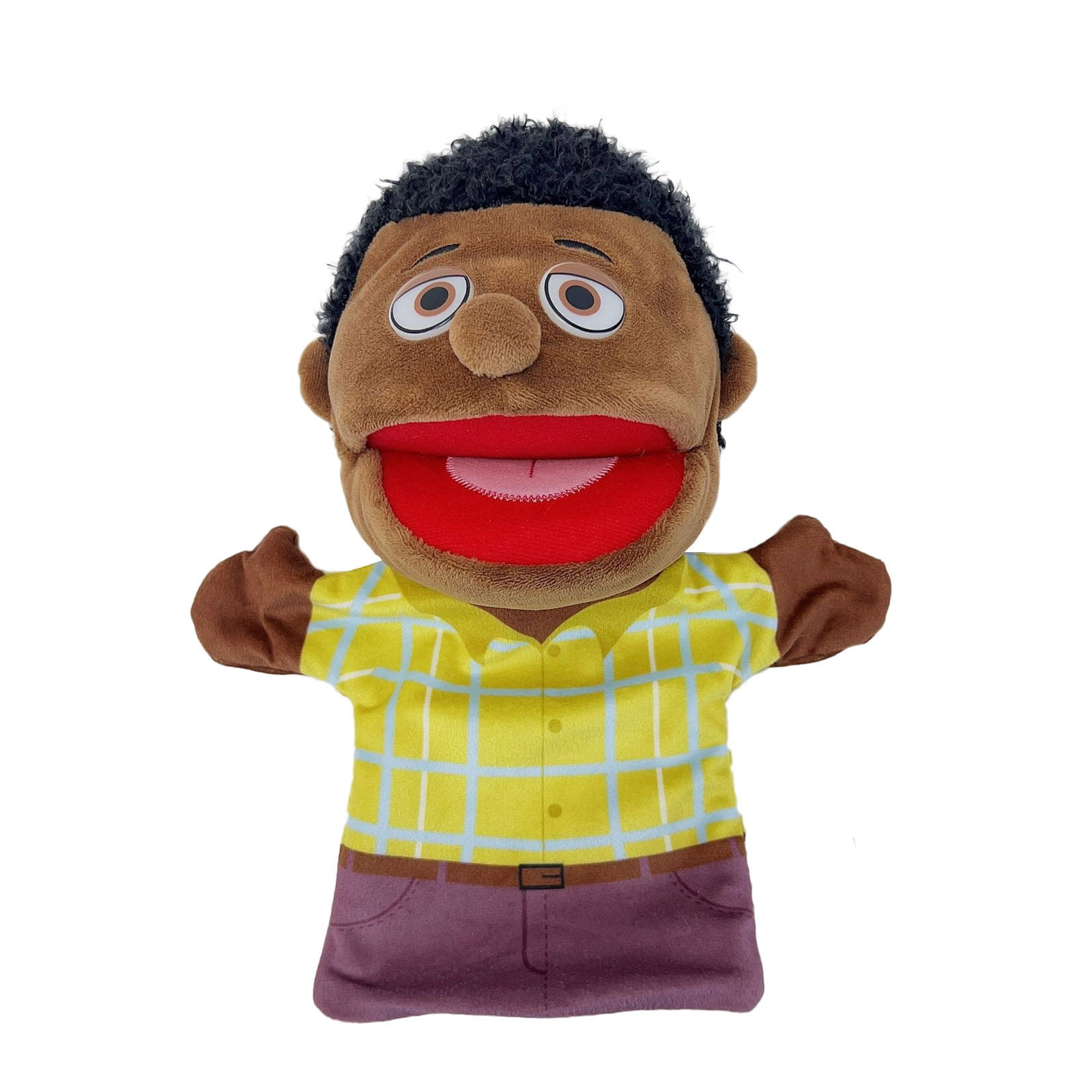 BallsFHK Family Hand Puppet Glove Grandparents Mom Da-d Member Stuffed ...