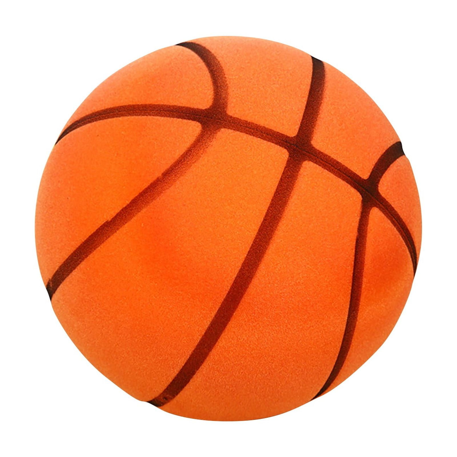 BallsFHK Flocking Silent Basketball-Size 3 Upgrade Dribble Dream Silent Basketball, Silent ...