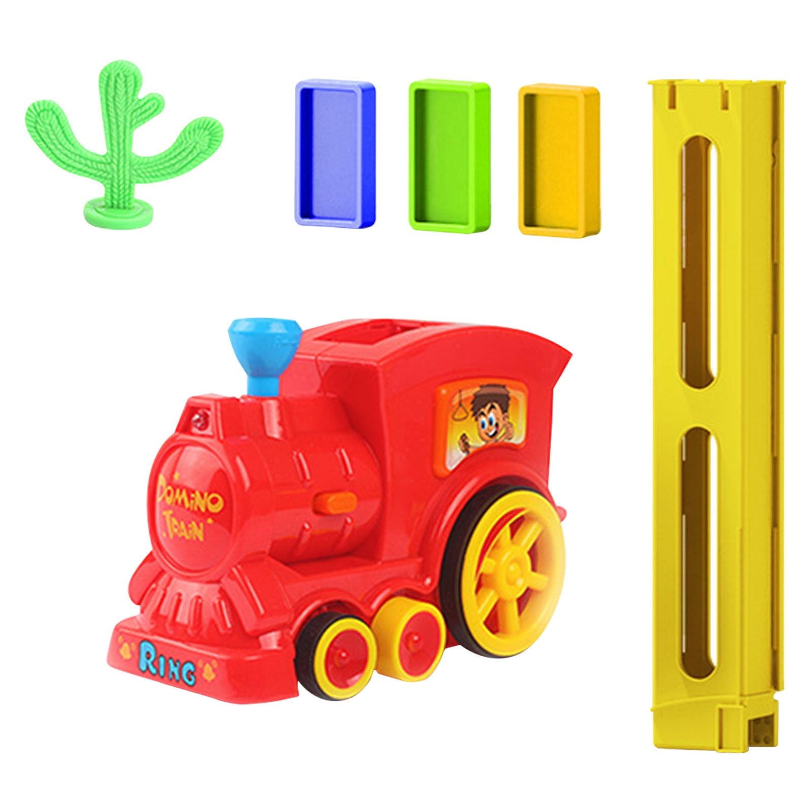 BallsFHK Game Train Toys, Birthday Gift Toy Train Set With 60 Pieces ...