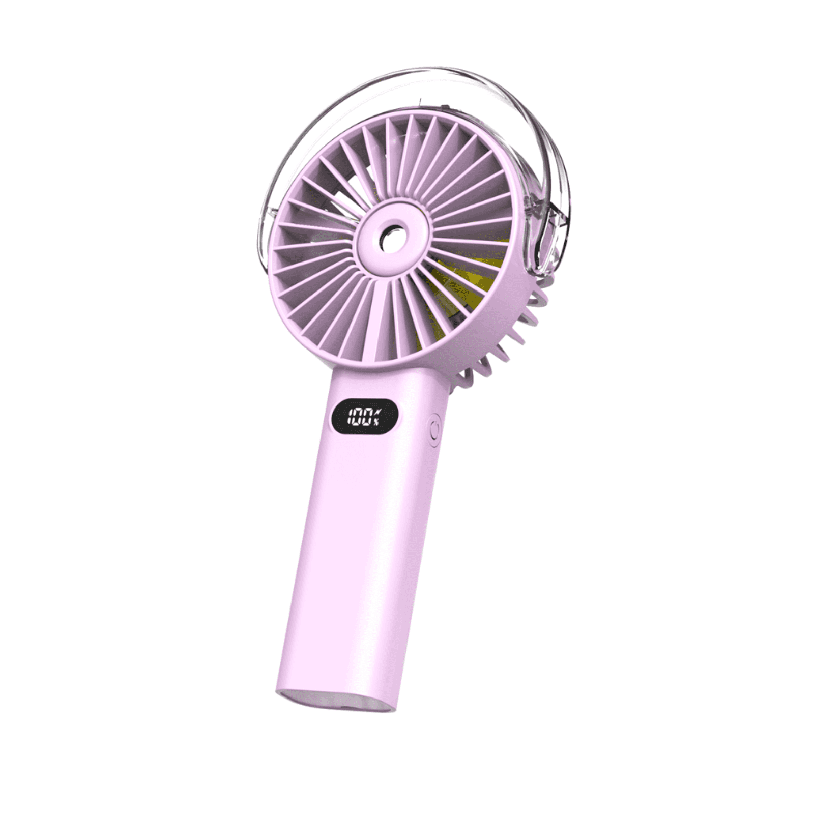 BallsFHK Handheld Misting Fan Portable, 4000mAh Rechargeable Battery ...