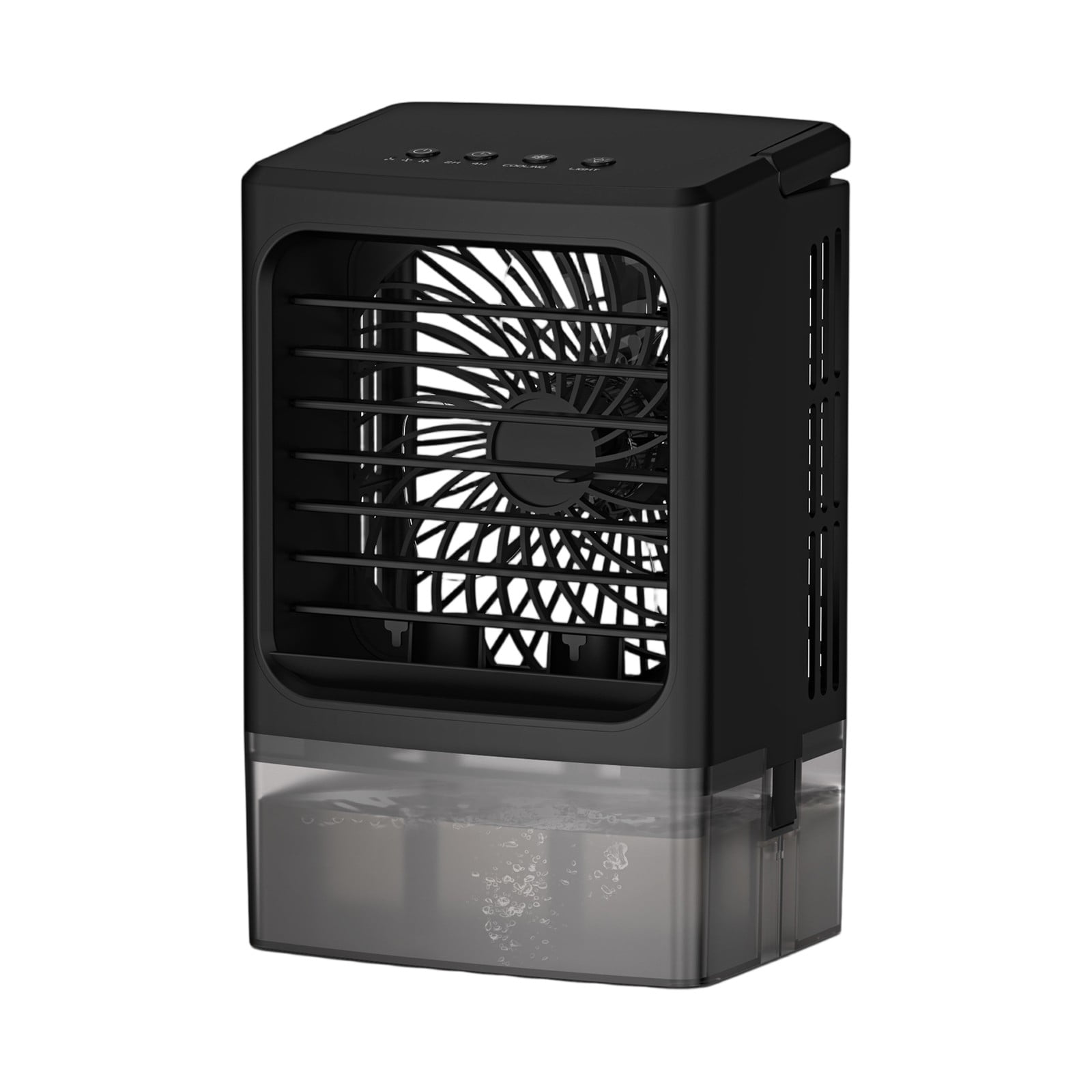 BallsFHK Light Fan Home Small Silent Spray Can Add Water Convenient ...
