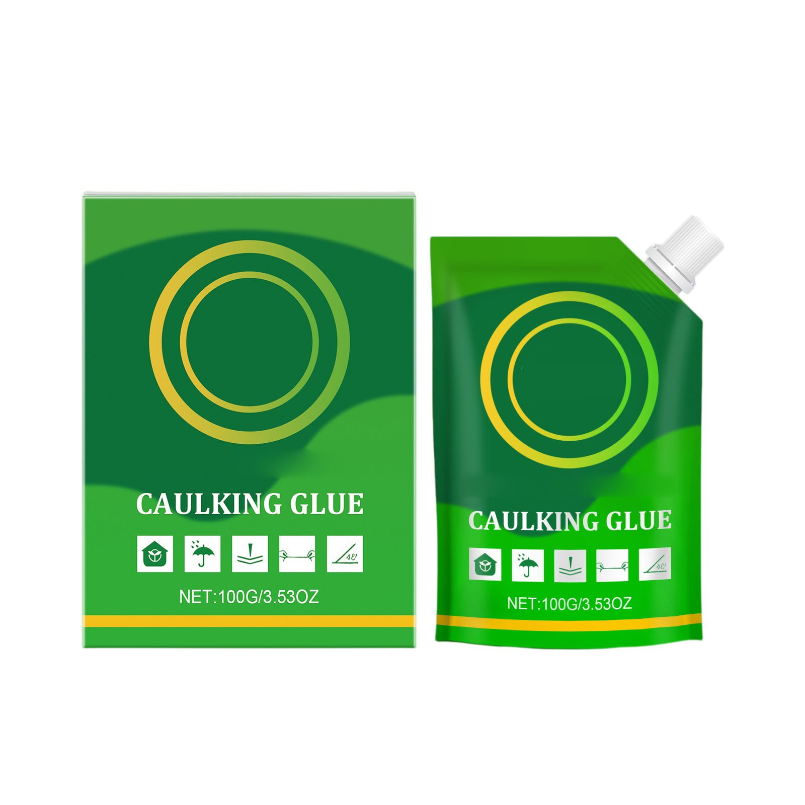 BallsFHK Self-Leveling Caulking Glue; Sealant; Joint Sealant; Leak ...