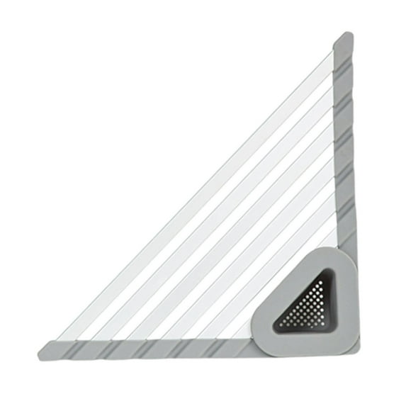 BallsFHK Silicone Rack Lightweight Folding Sink Rack Rack Bowl And ...