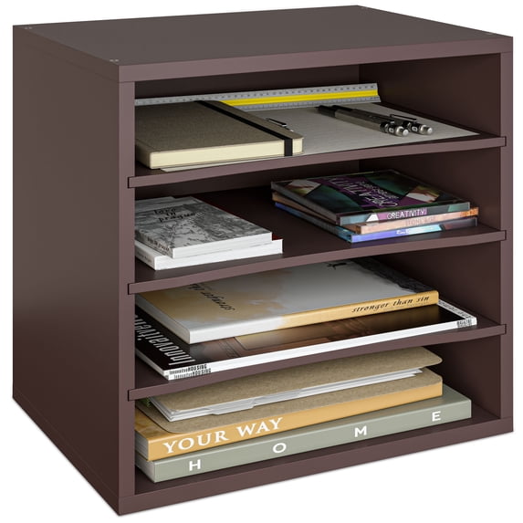 Ballucci 4-Tier Desk Paper Organizer, Office File Organizer, Document ...