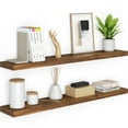 Ballucci 48" Floating Shelves, 2-Pack Wood Wall Shelf Set with ...