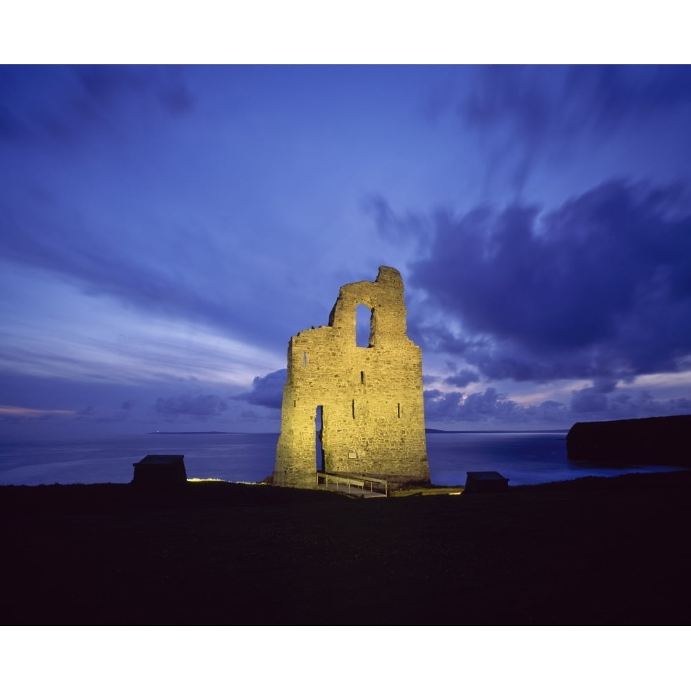 Ballybunion Castle; County Kerry Ireland by The Irish Image Collection ...