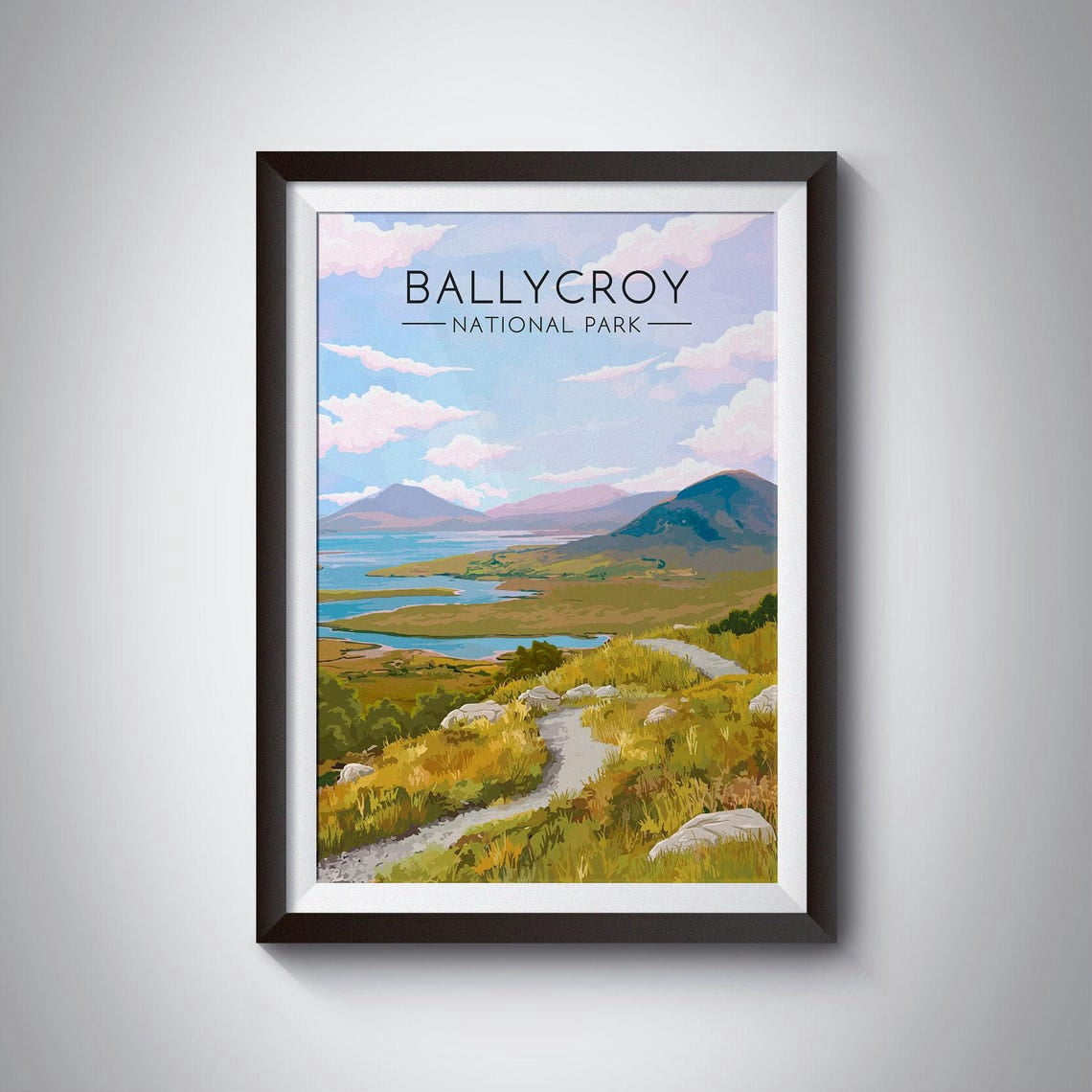 Ballycroy National Park Ireland Wild Nephin Mountains Decor, Unframed ...