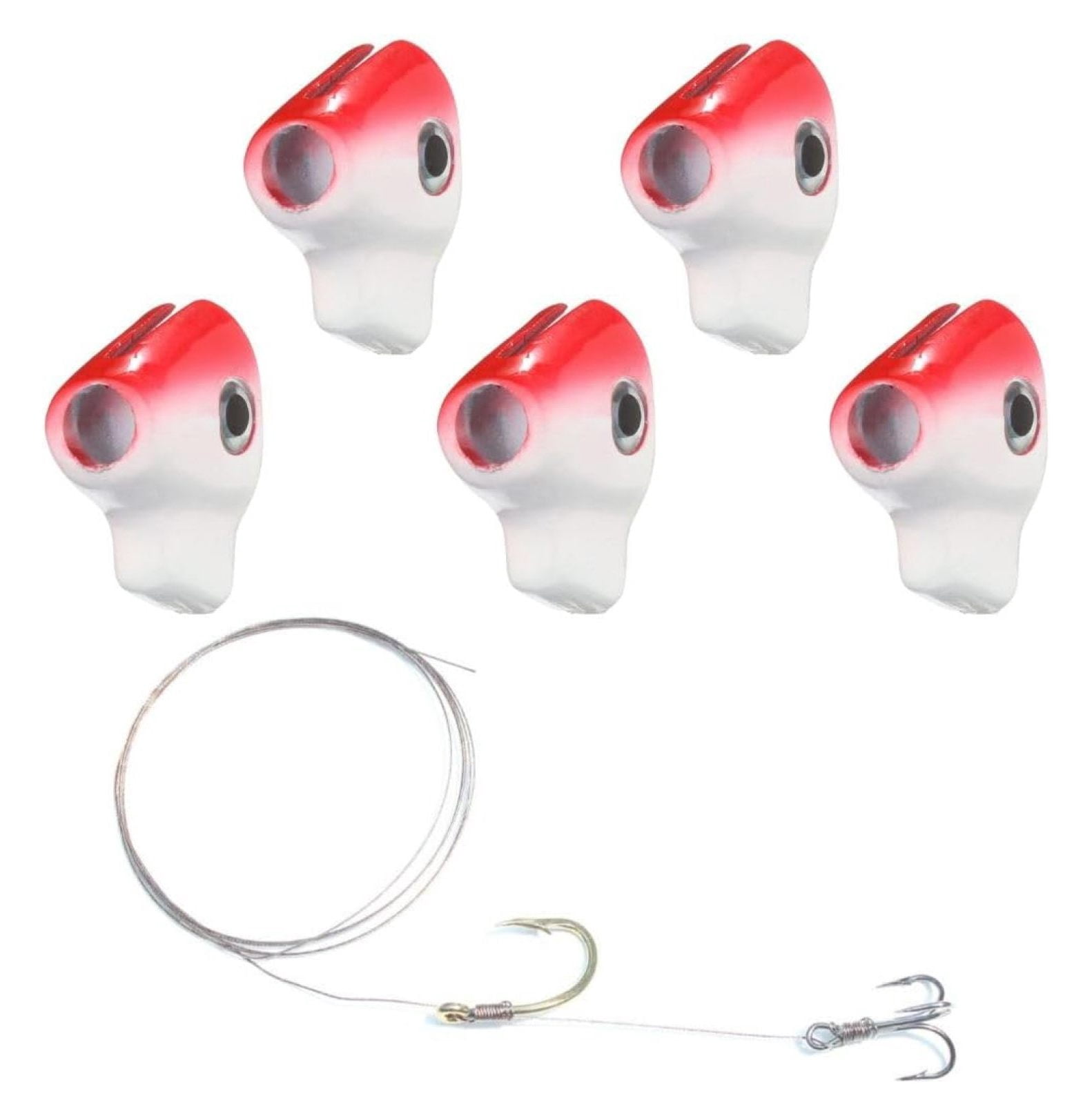 Ballyhoo Trolling Lures with Free Offshore Rig Included for Mahi Mahi ...