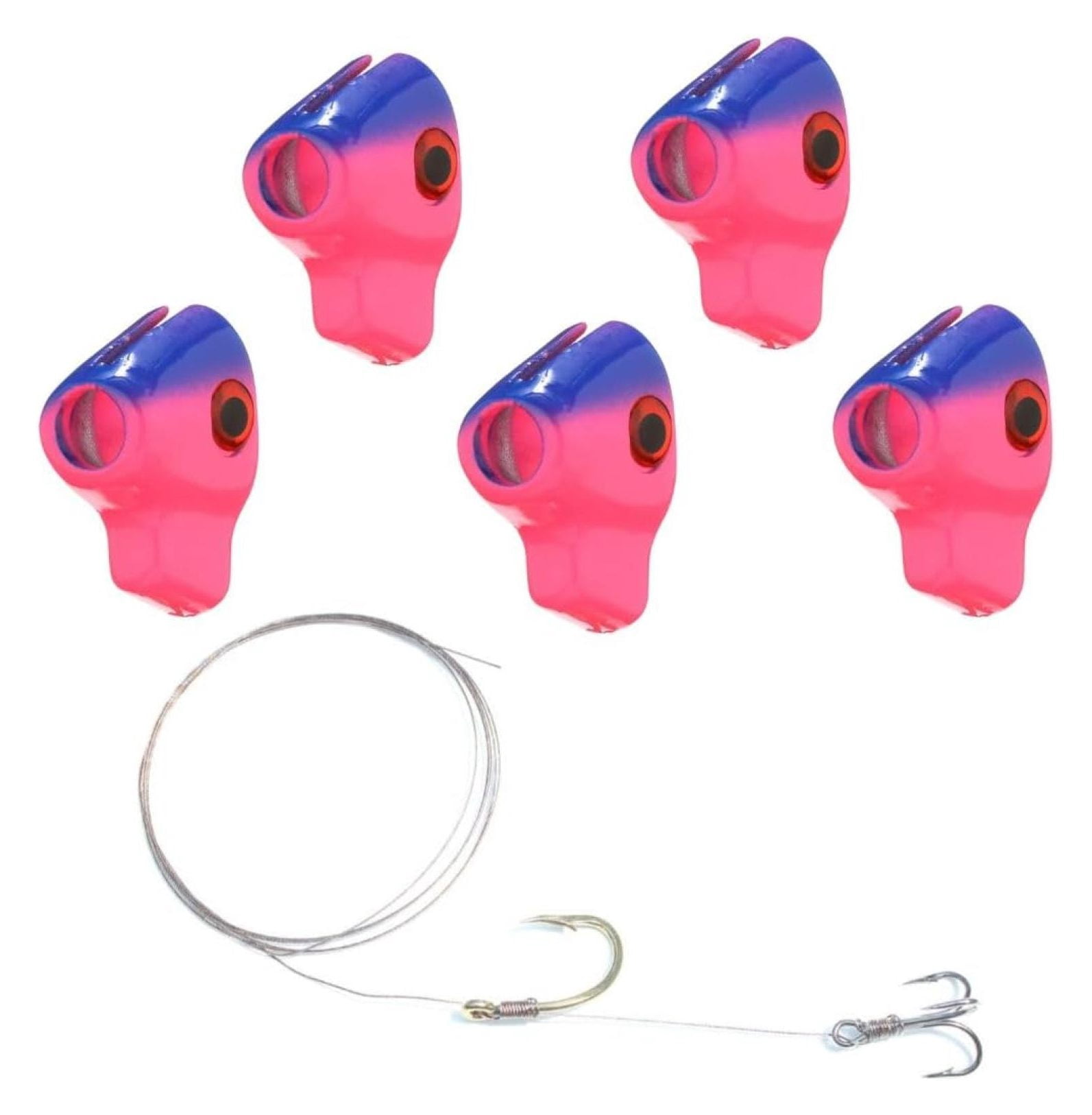Ballyhoo Trolling Lures with Free Offshore Rig Included for Mahi Mahi ...
