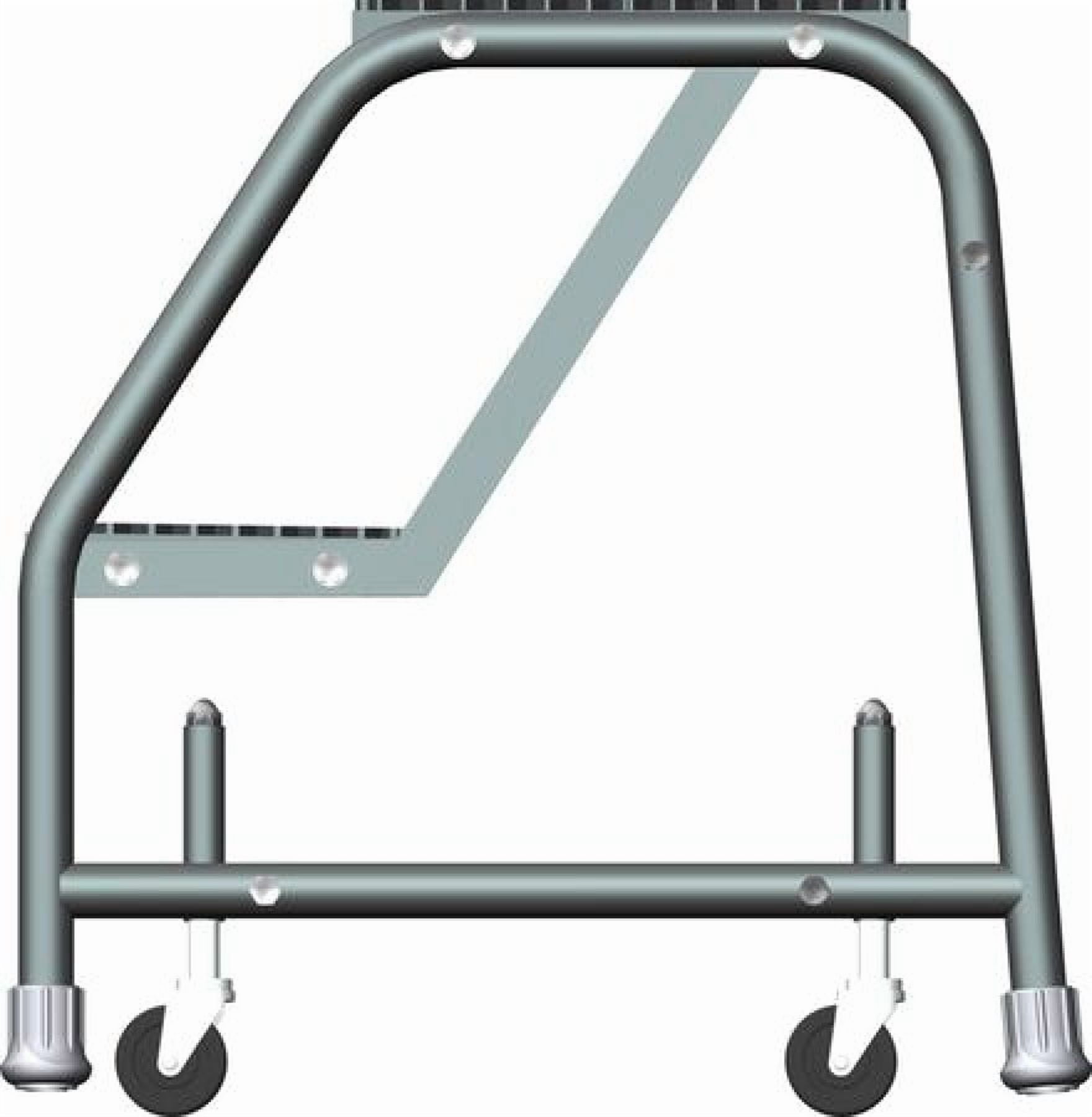 Ballymore 218XSU Steel Standard Rolling Ladder with Spring Loaded ...