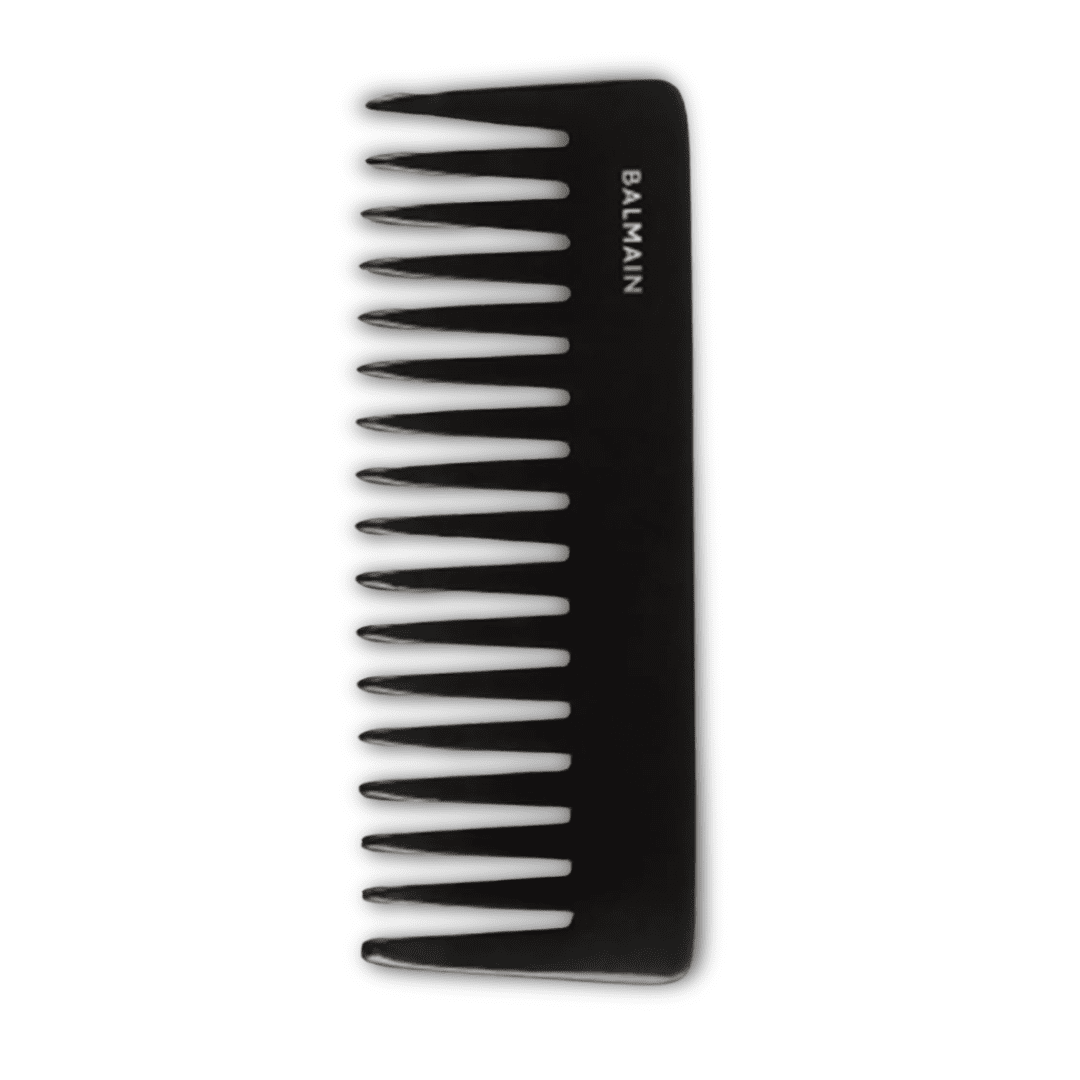 Balmain Plastic Hair Comb, 0.5 oz, Texture, Black and White - Walmart.com