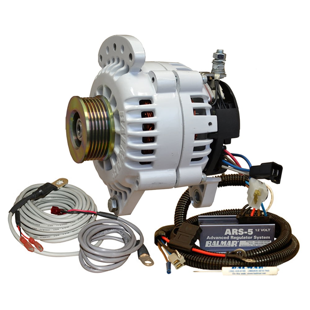 Balmar Alternator 120 Amp Saddle Mount ARS Regulator w/Temp Se... [60 ...