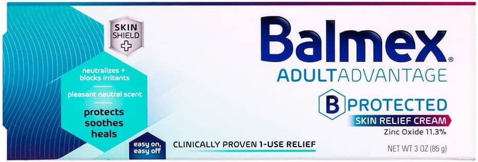Balmex Adult Advantage Rash Cream, 3 oz - Walmart.com