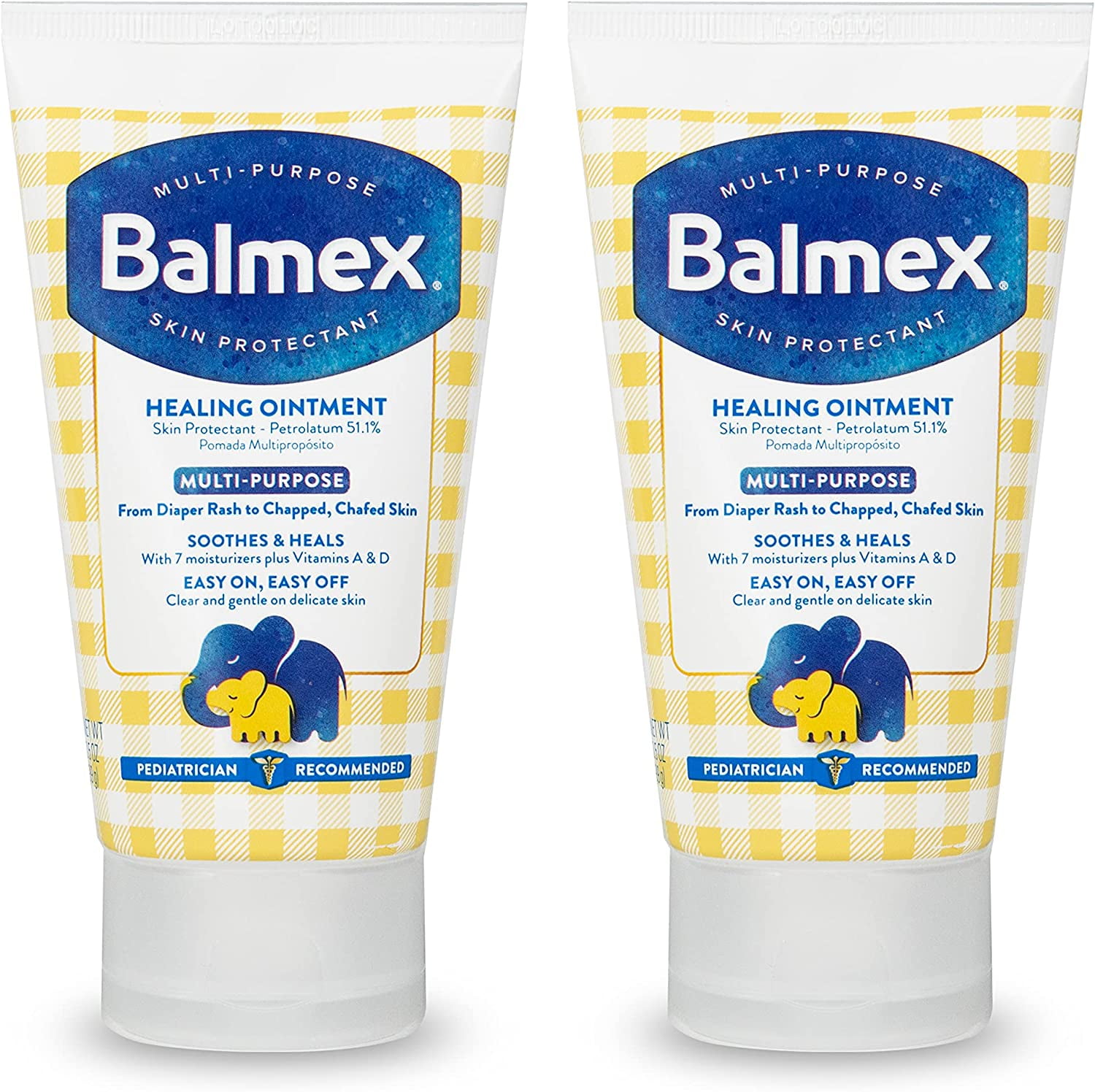 Balmex Multi-Purpose Healing Ointment & Skin Protectant for Diaper Rash ...