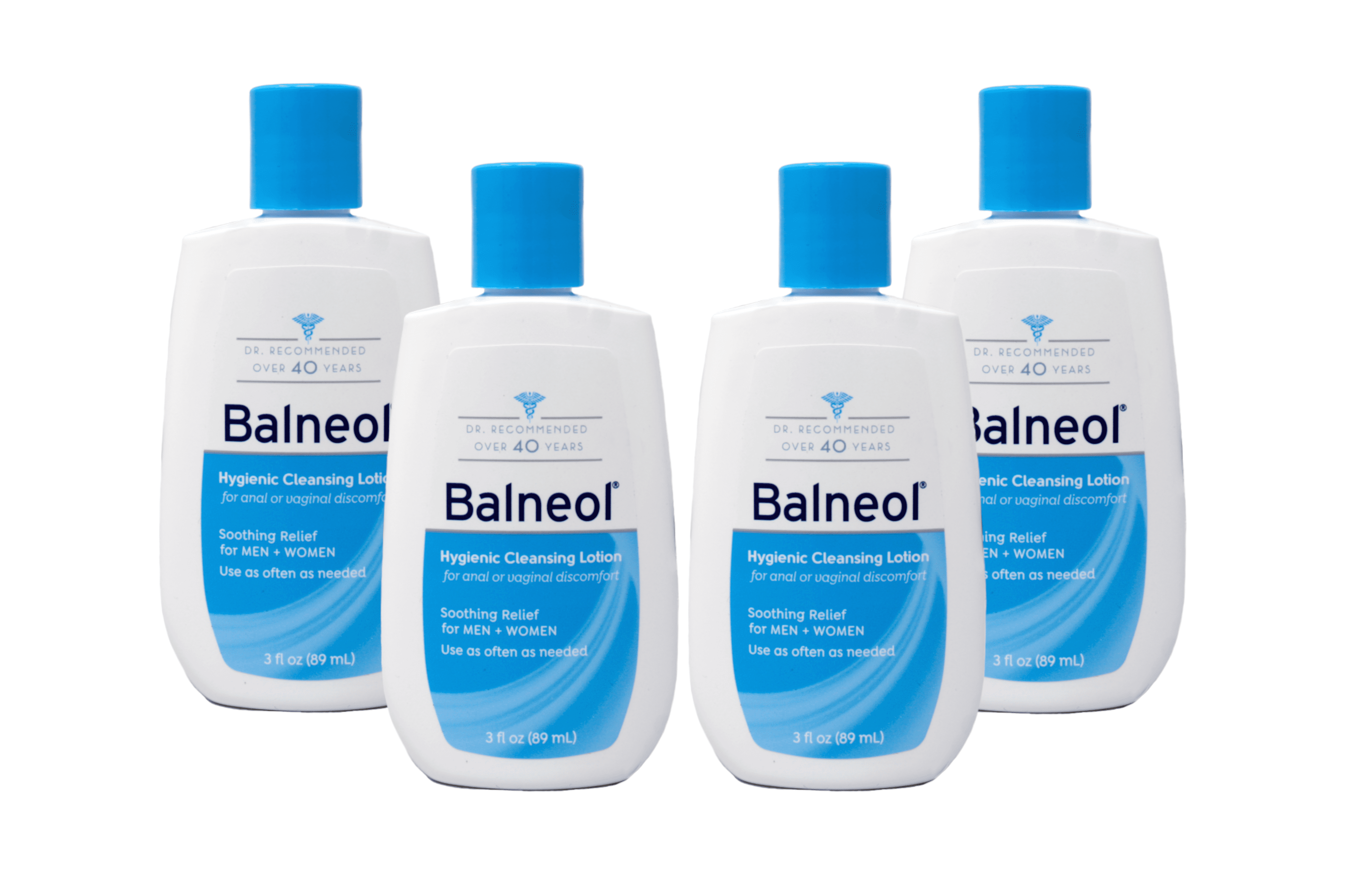 Balneol Hygienic Cleansing Lotion, 3.0 Oz - (Pack of 4) - Walmart.com
