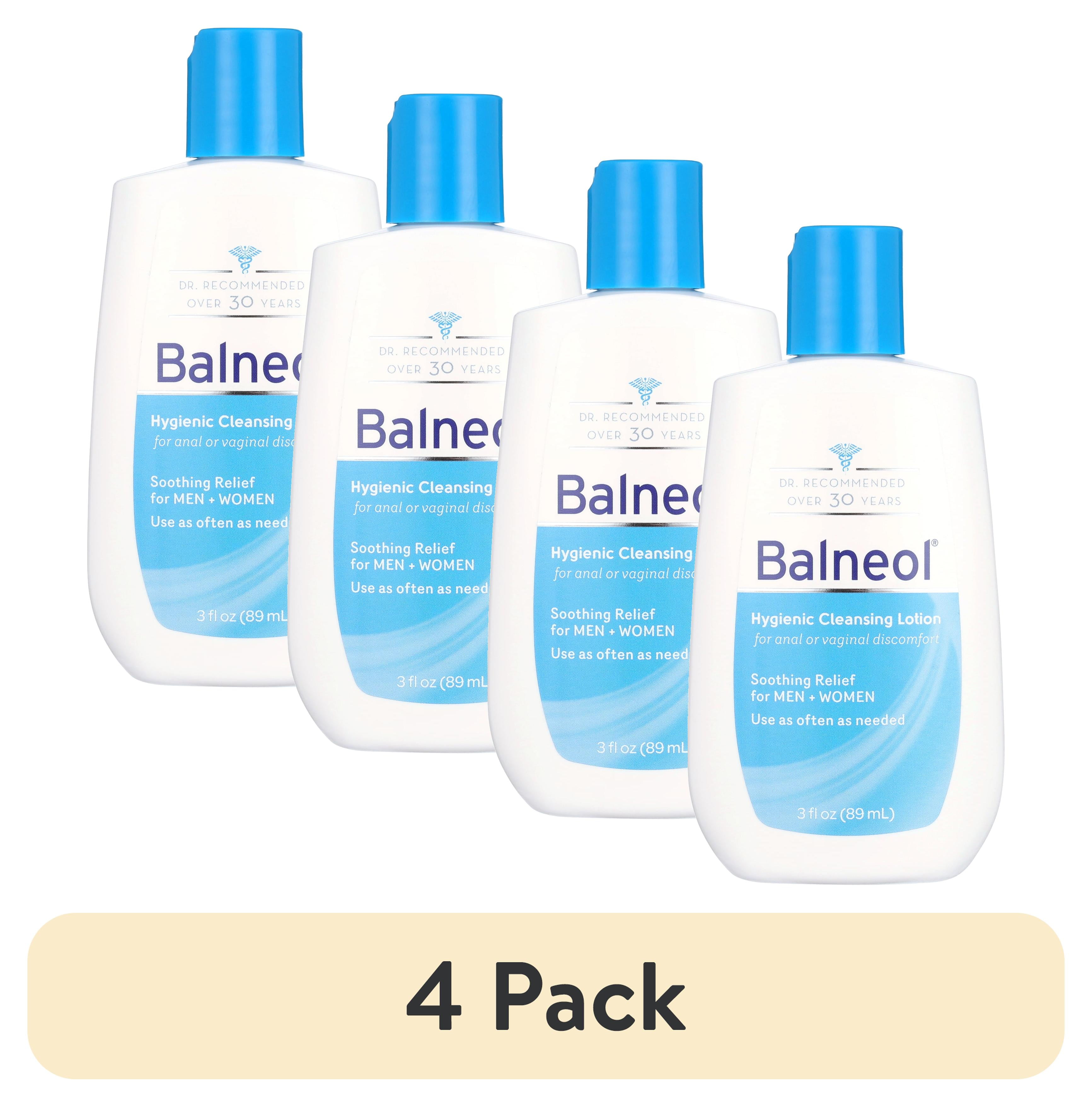 (4 pack) Balneol Hygienic Cleansing Lotion 3 oz. (Each) - Walmart.com