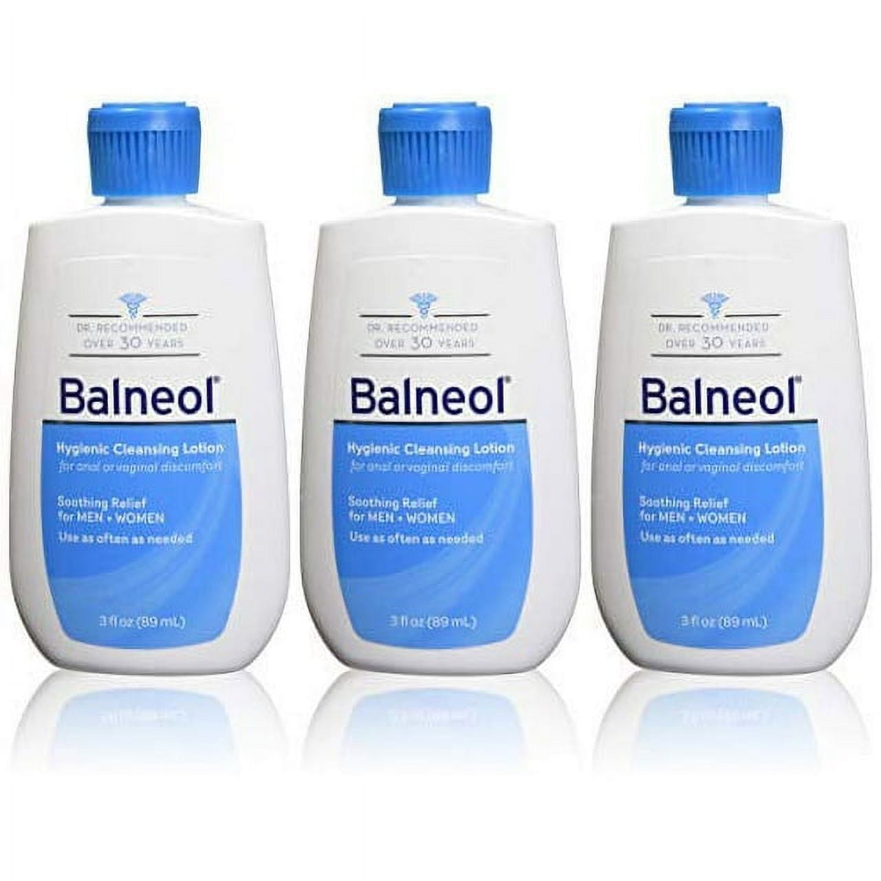 Balneol Hygienic Cleansing Lotion, 3 oz. (Pack of 3) - Walmart.com