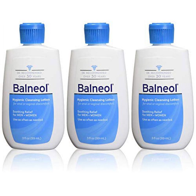 Balneol Hygienic Cleansing Lotion, 3 oz. (Pack of 3) - Walmart.com