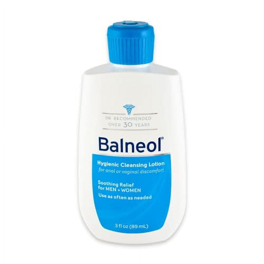 Balneol Hygienic Cleansing Lotion for Women and Men, Soothing Relief to ...