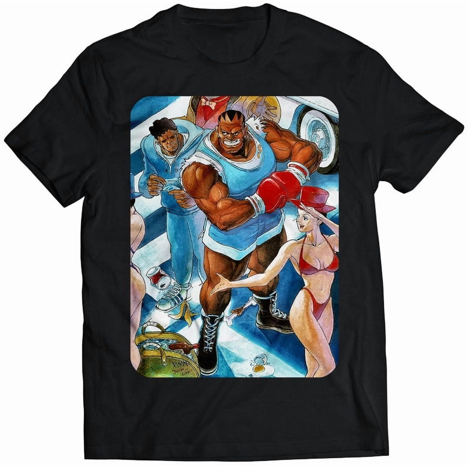 Balrog Boxer in Stage Street Fighting Premium Unisex T-shirt (vectorized Design) - Walmart.com