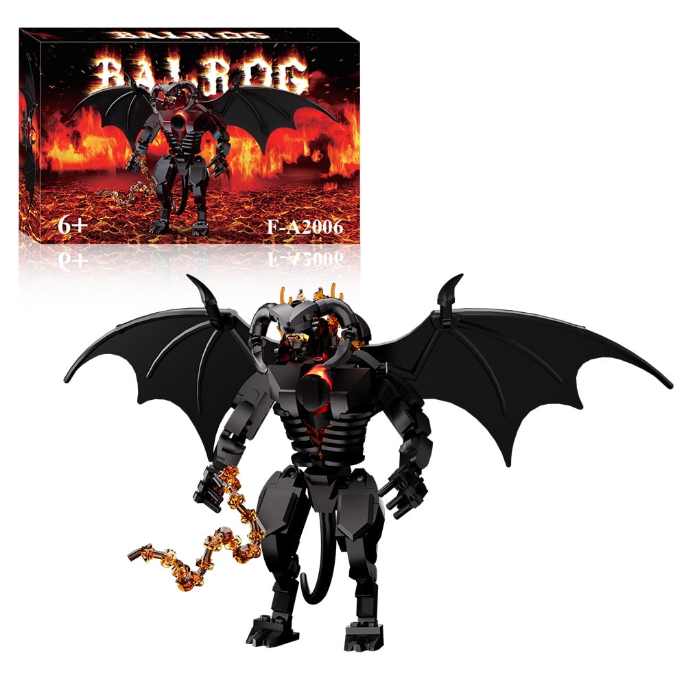 Balrogs Monster Building Block Set Balroged Bricks Demons Model Toys ...