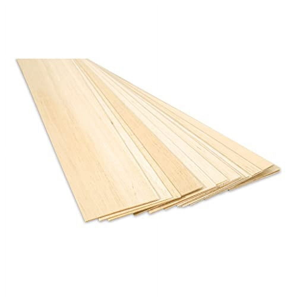 Balsa Wood 1/16 X 4 X 36 (10) - Quantity is Listed in Parenthesis in ...