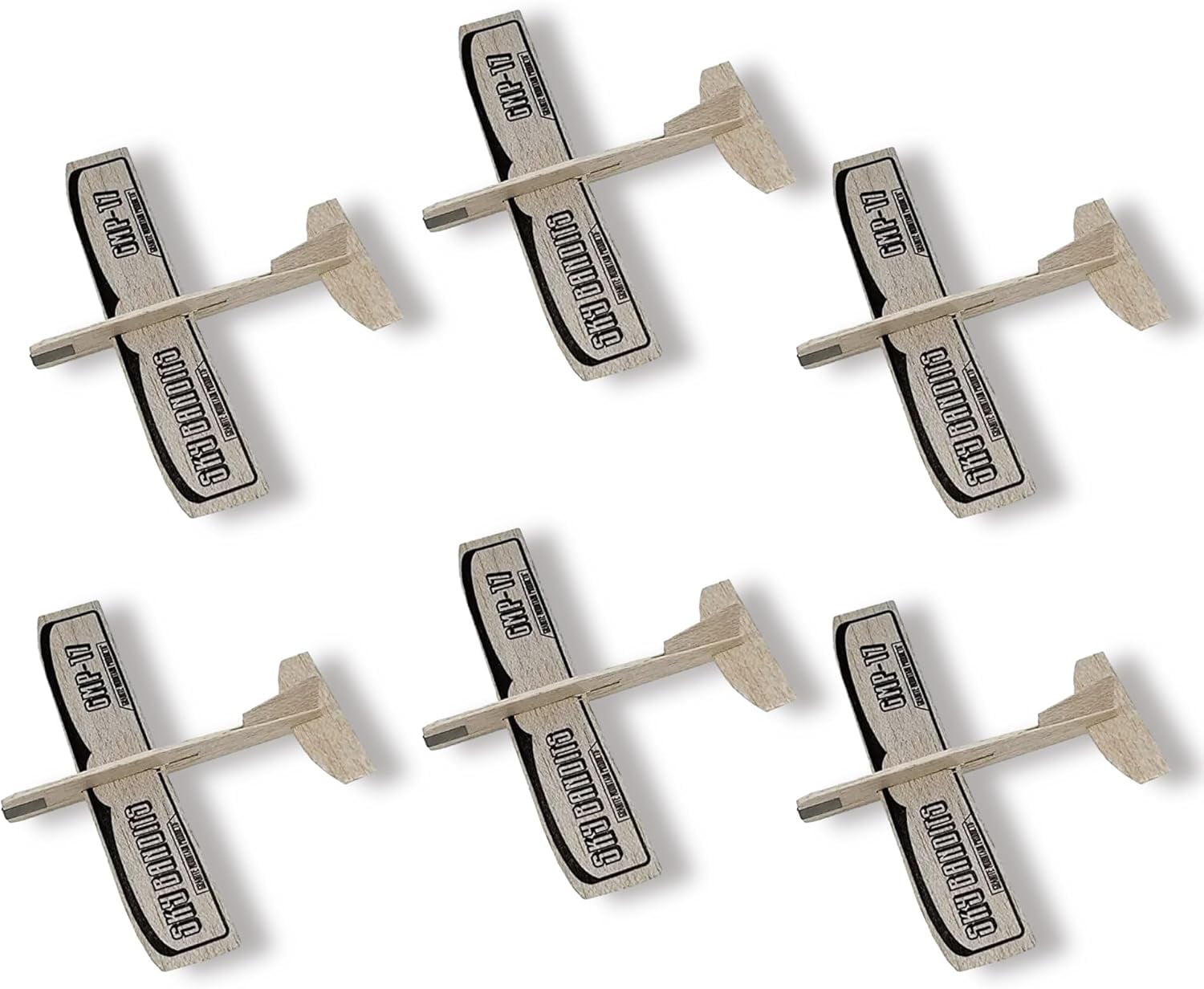 Balsa Wood Airplane Kits | Plane Toys Set - 6 Small Balsa Glider | Pack ...