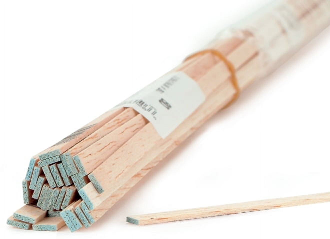 Balsa Wood Strip 36"-3/32"X3/32" - 48pk - Walmart.com