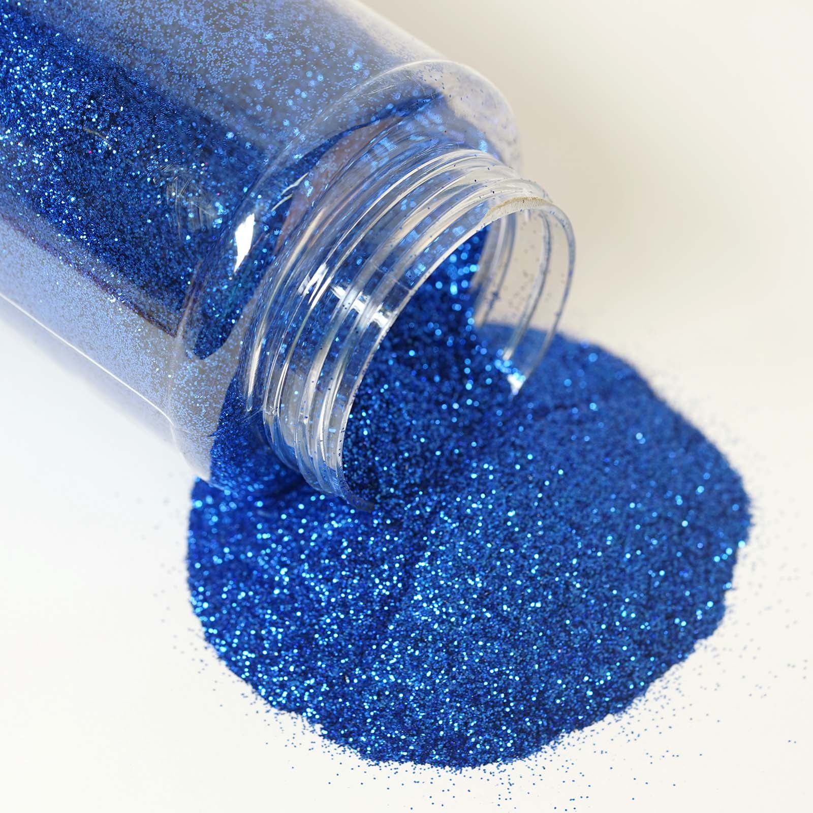 BalsaCircle 1 lb Royal Blue Shimmering Extra Fine Craft Glitter Wedding ...