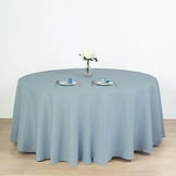BalsaCircle 72x72 in Dusty Blue Square Accordion Crinkled Taffeta Table ...
