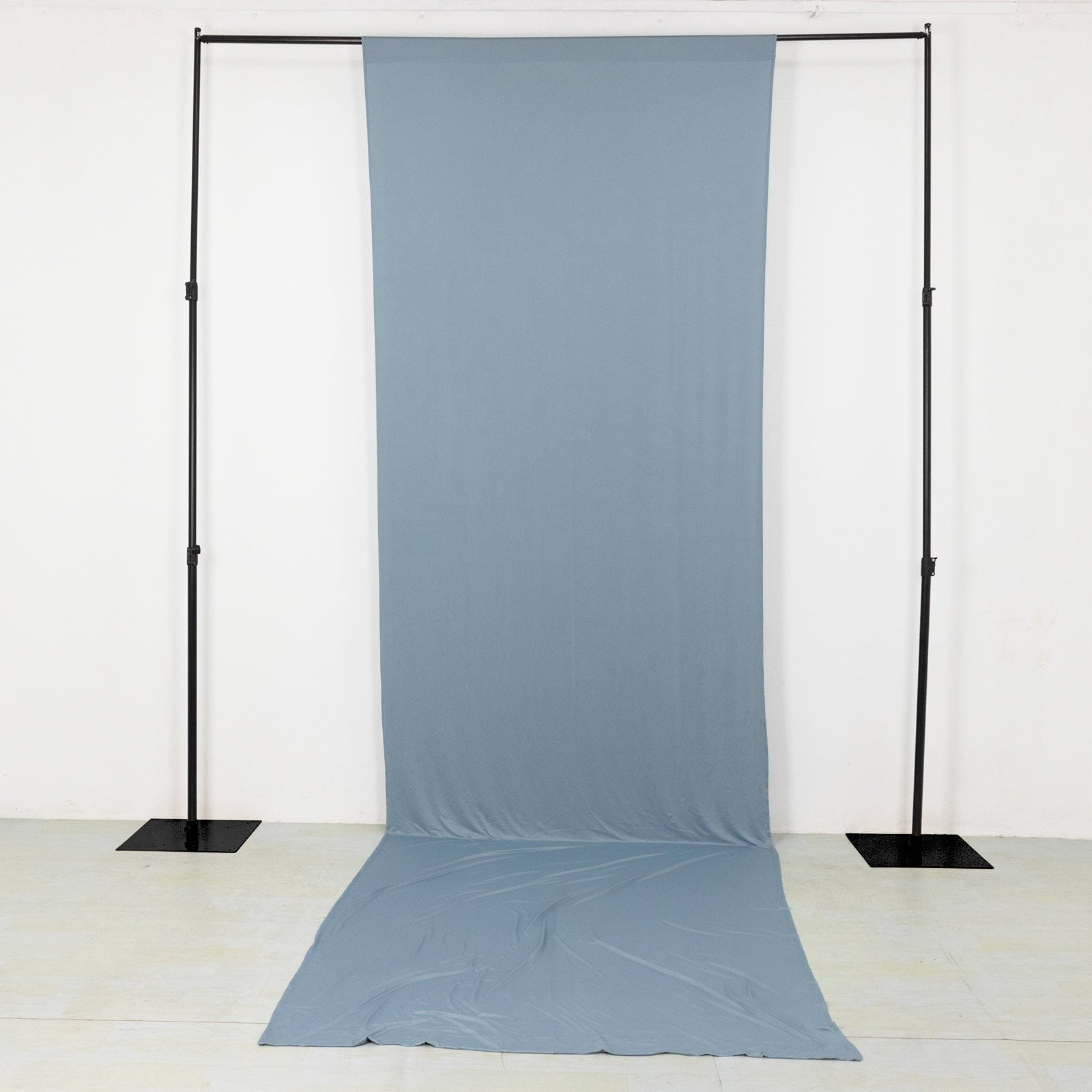 BalsaCircle 16 feet Dusty Blue 4-Way Stretch Spandex Divider Backdrop ...
