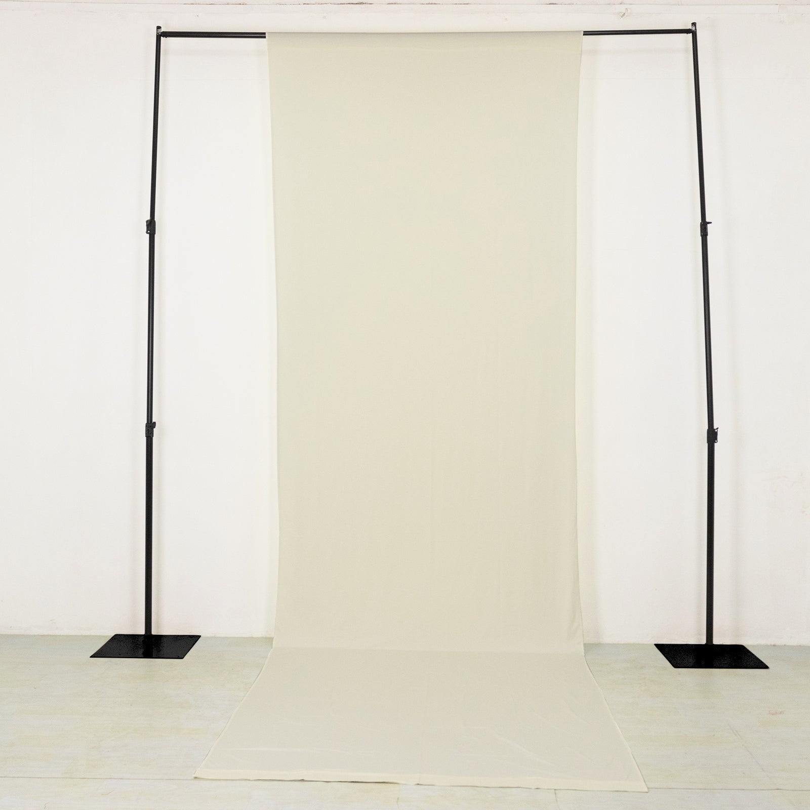 BalsaCircle 16 feet Ivory 4-Way Stretch Spandex Divider Backdrop ...
