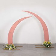 Efavormart 7ft Gold Metal Frame Wedding Arch, Round Rectangular ...