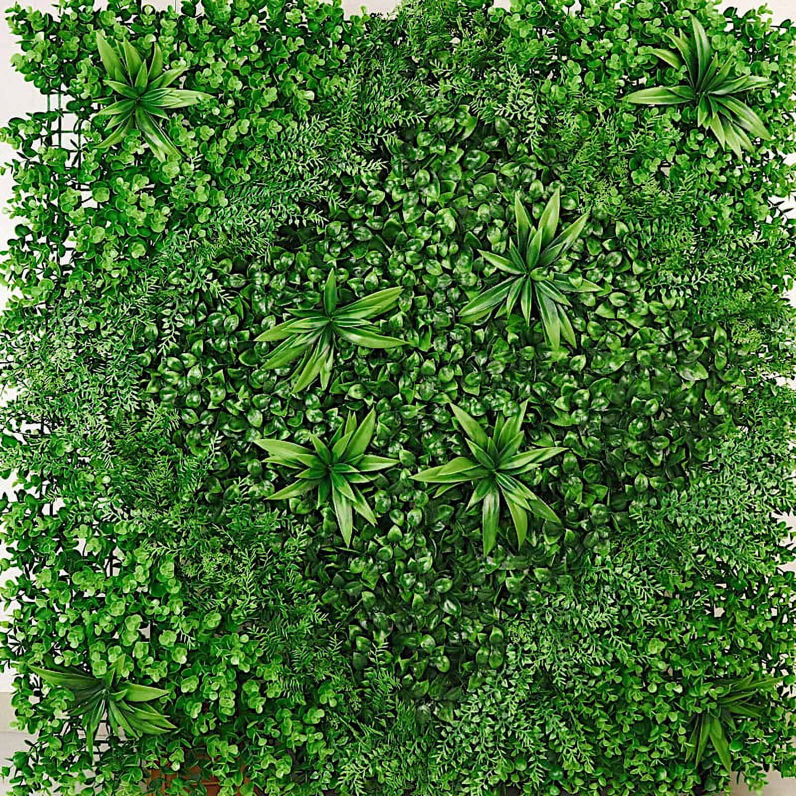 BalsaCircle 4 Green Artificial Boxwood Fern Greenery Foliage Protected ...