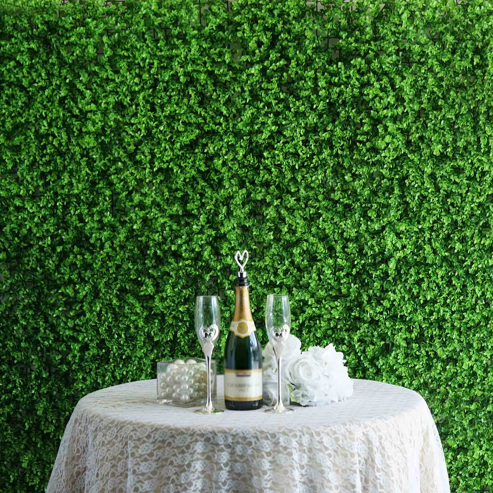 BalsaCircle 4 Green Artificial Mini Leaves Greenery 11 feet Protected ...