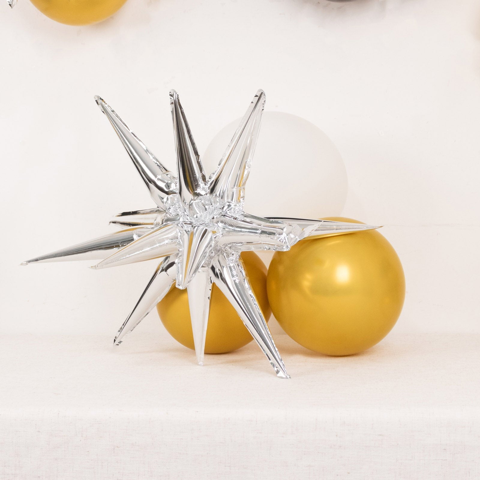 BalsaCircle 5 Metallic 22" Mylar Foil DIY Starburst Party Balloons Kit ...