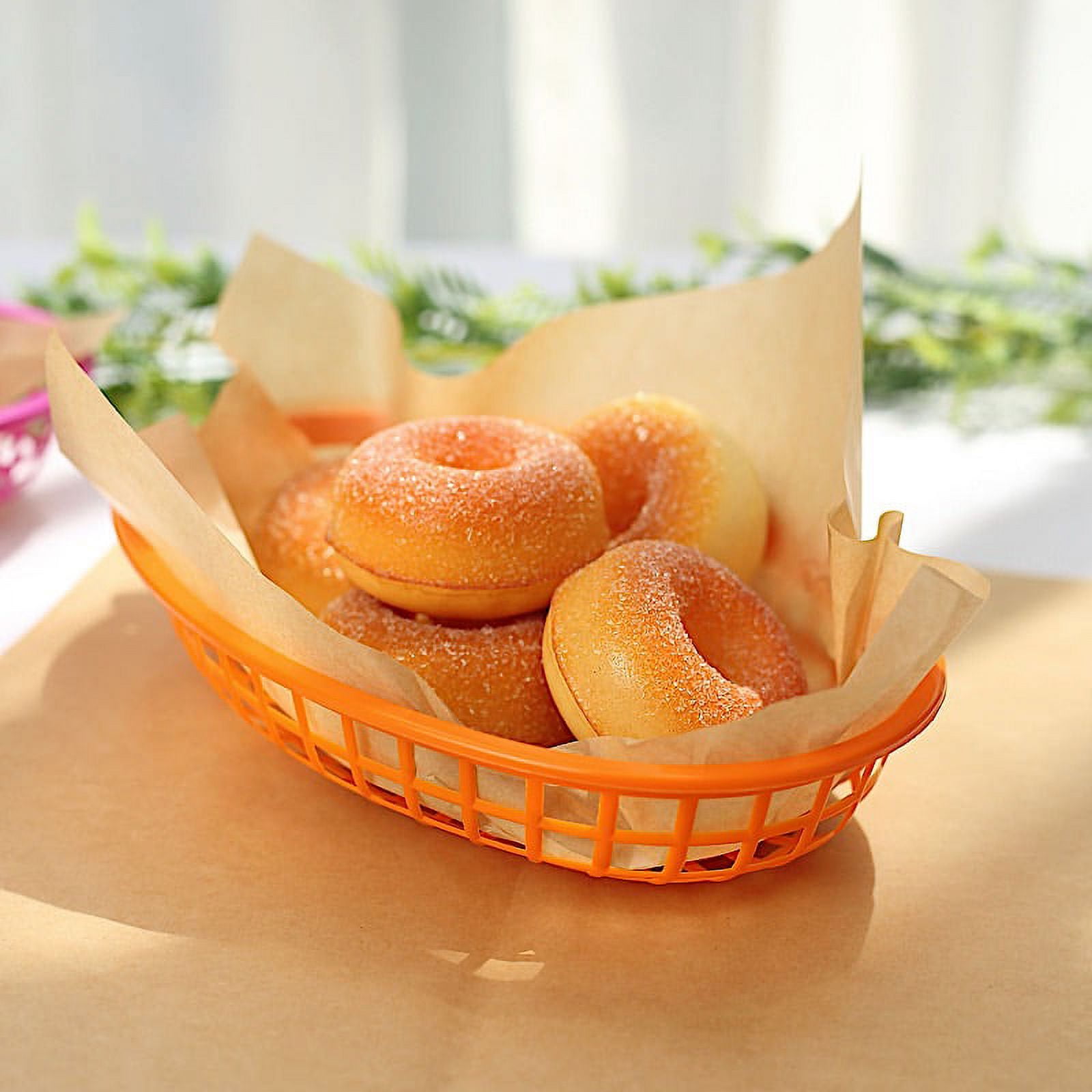 BalsaCircle 50 Natural 12 in Square Precut Wax Paper Wrappers Food ...